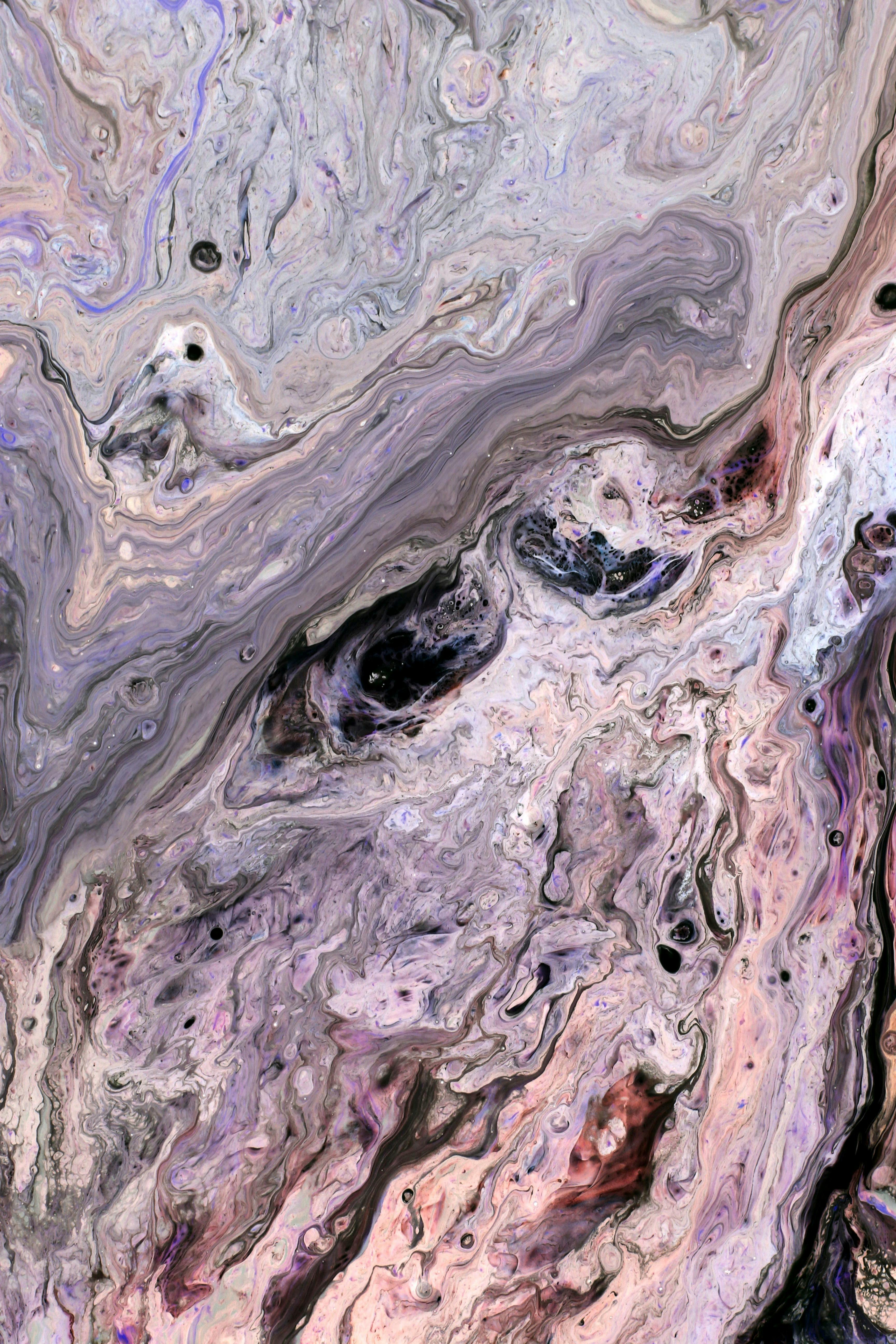 Abstract Marble Swirl Pattern in Pastel Tones · Free Stock Photo