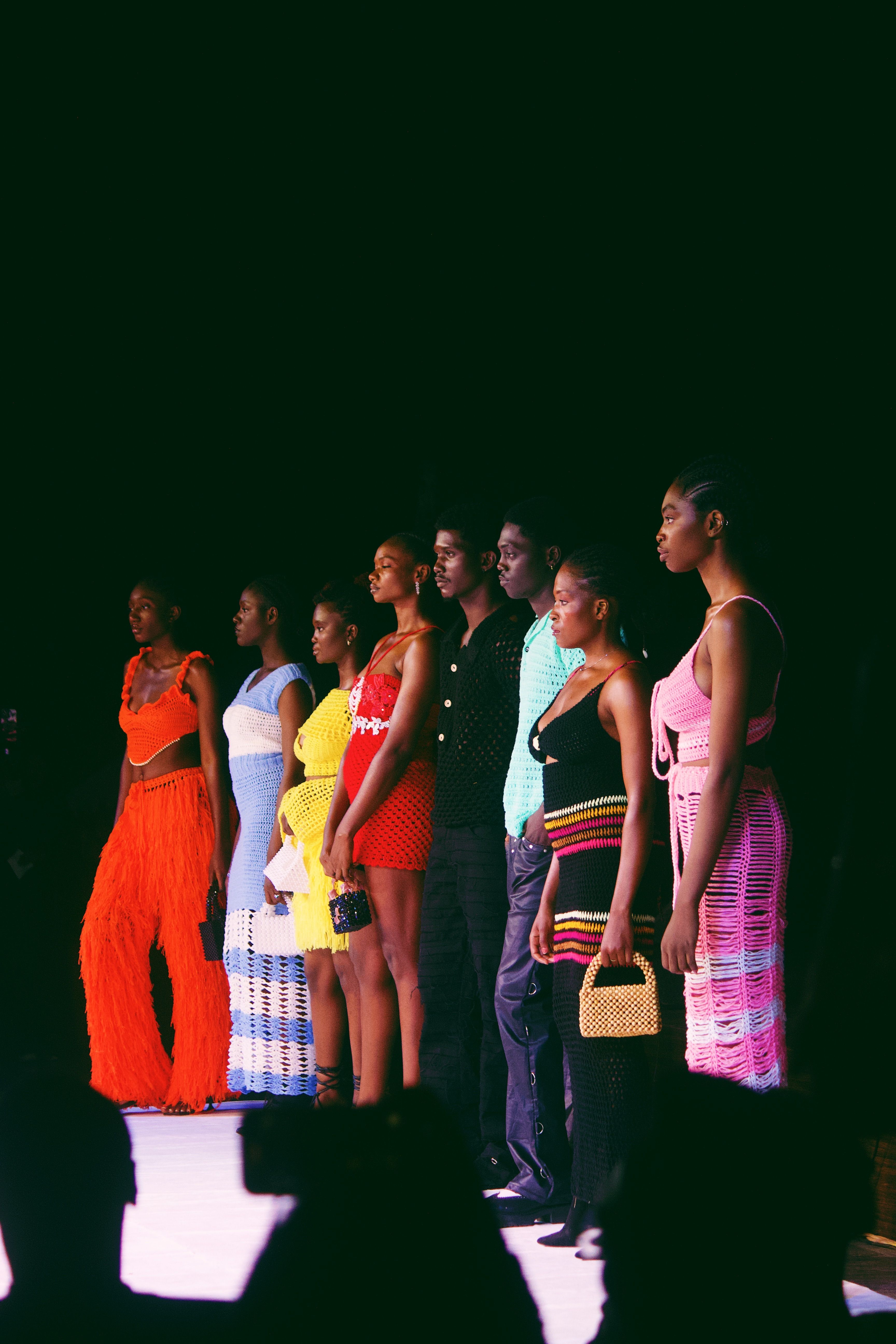 Vibrant Nigerian Fashion Show Display · Free Stock Photo