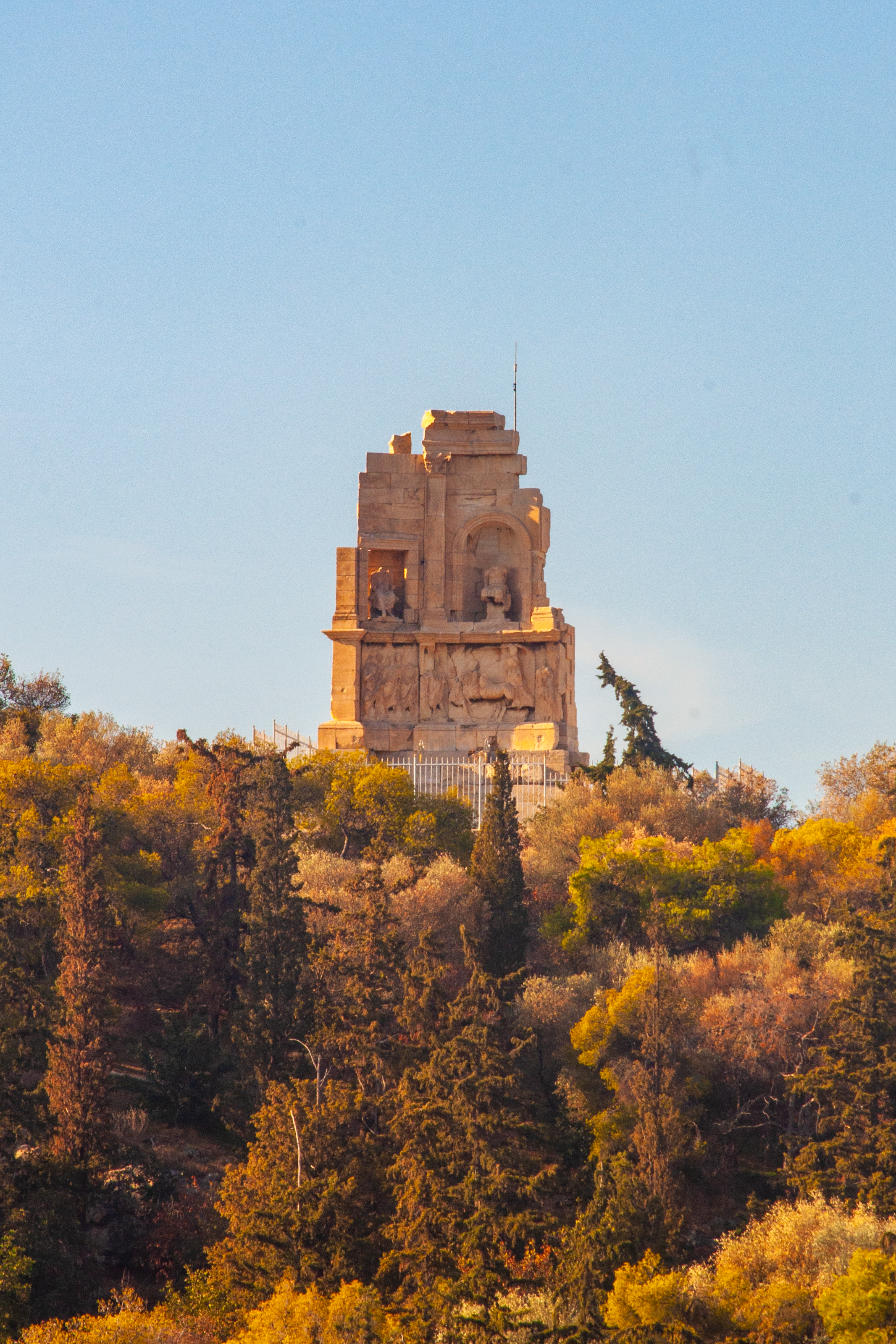 Philopappos Monument in Athens during Fall · Free Stock Photo