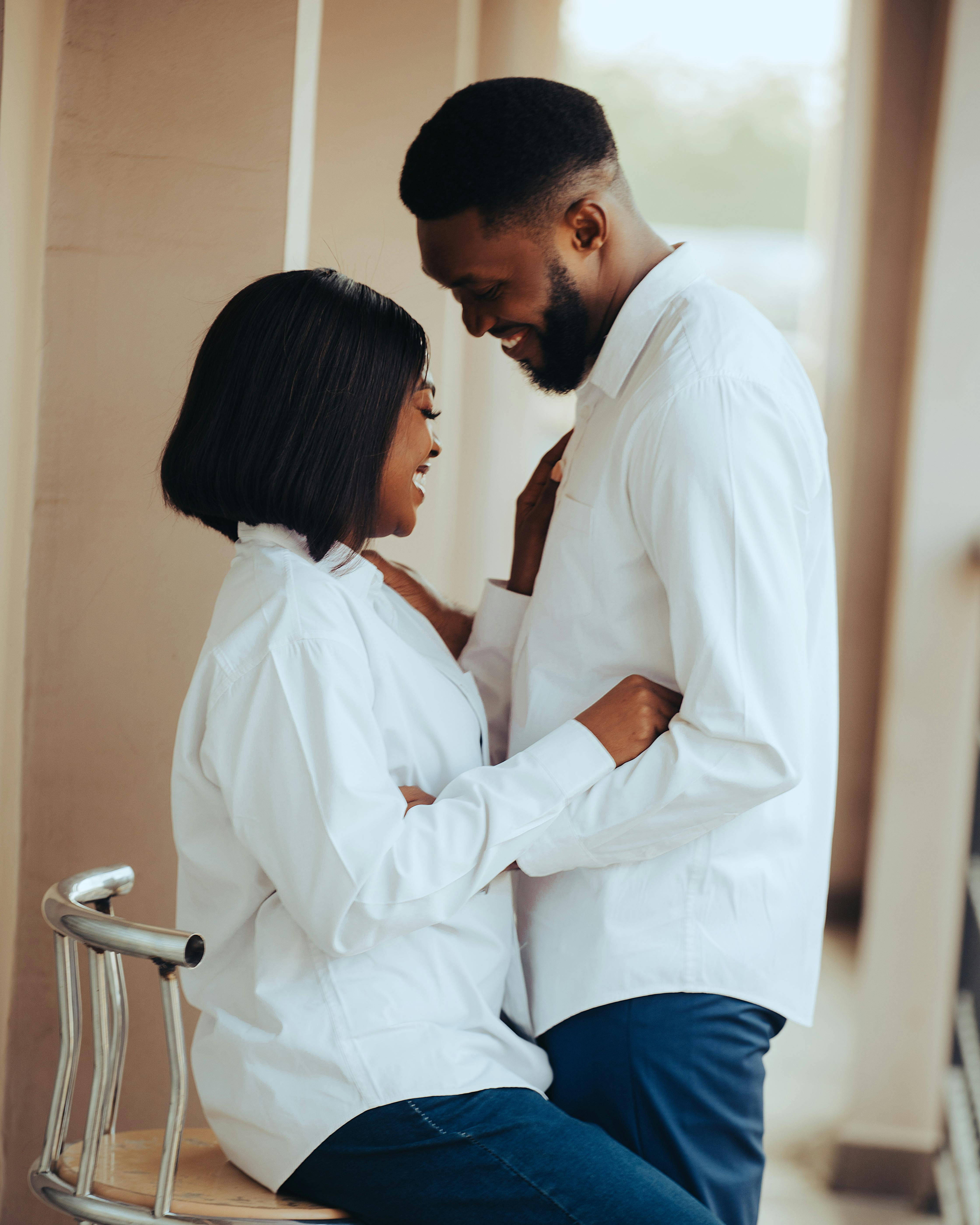 Couple Sitting Together · Free Stock Photo