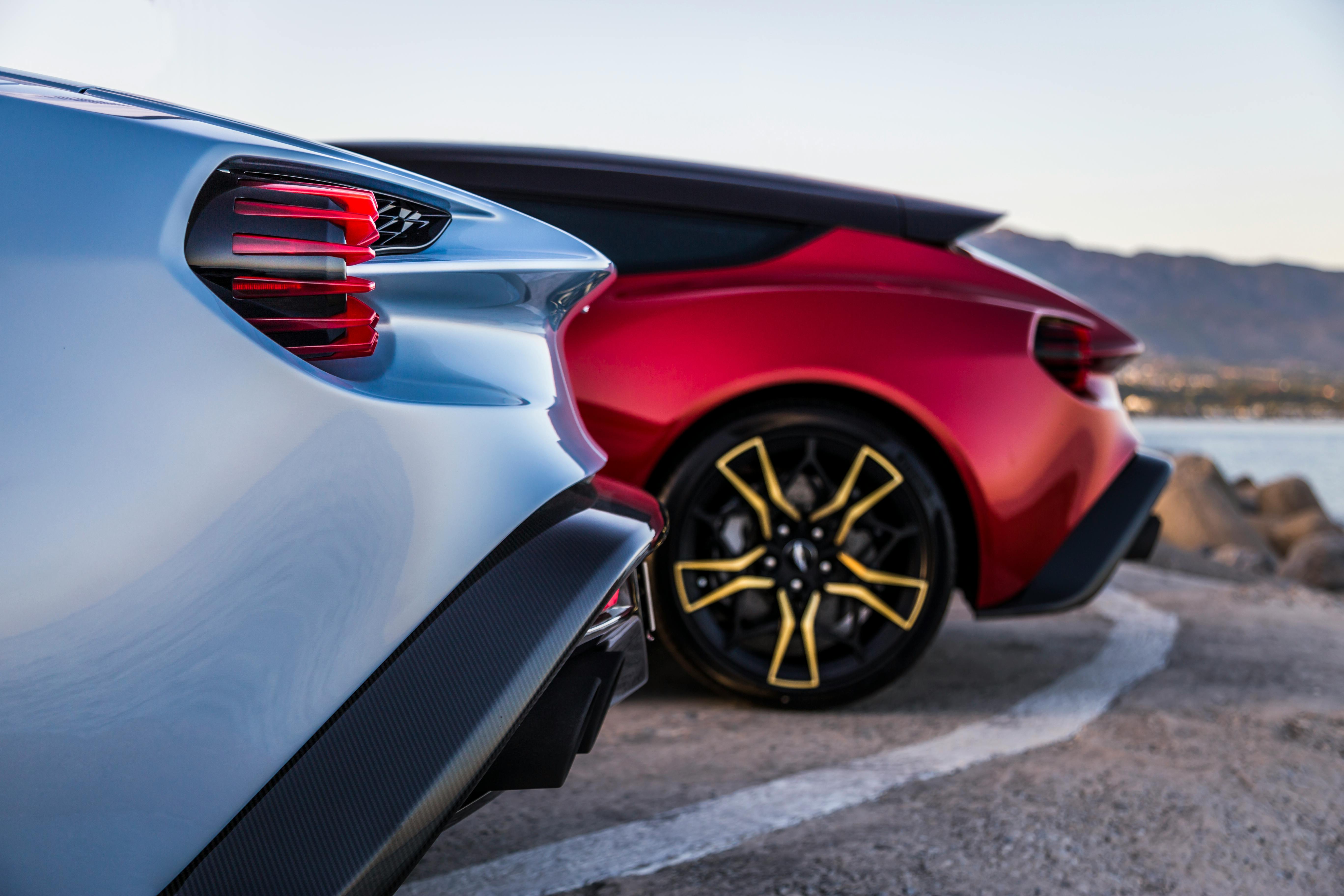 Elegant Luxury Cars by the Ocean at Sunset · Free Stock Photo