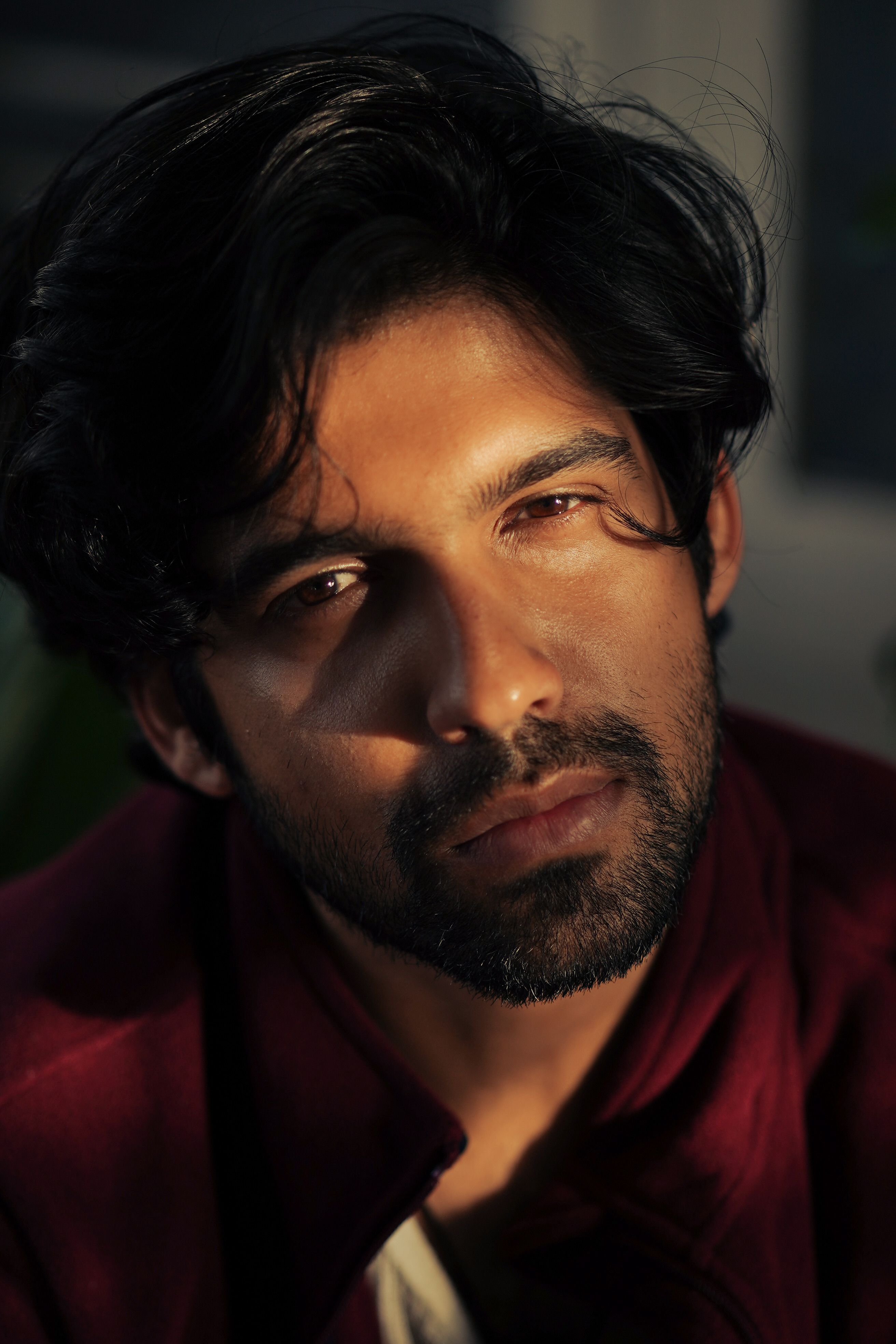 Moody Portrait of a Man in Natural Light · Free Stock Photo