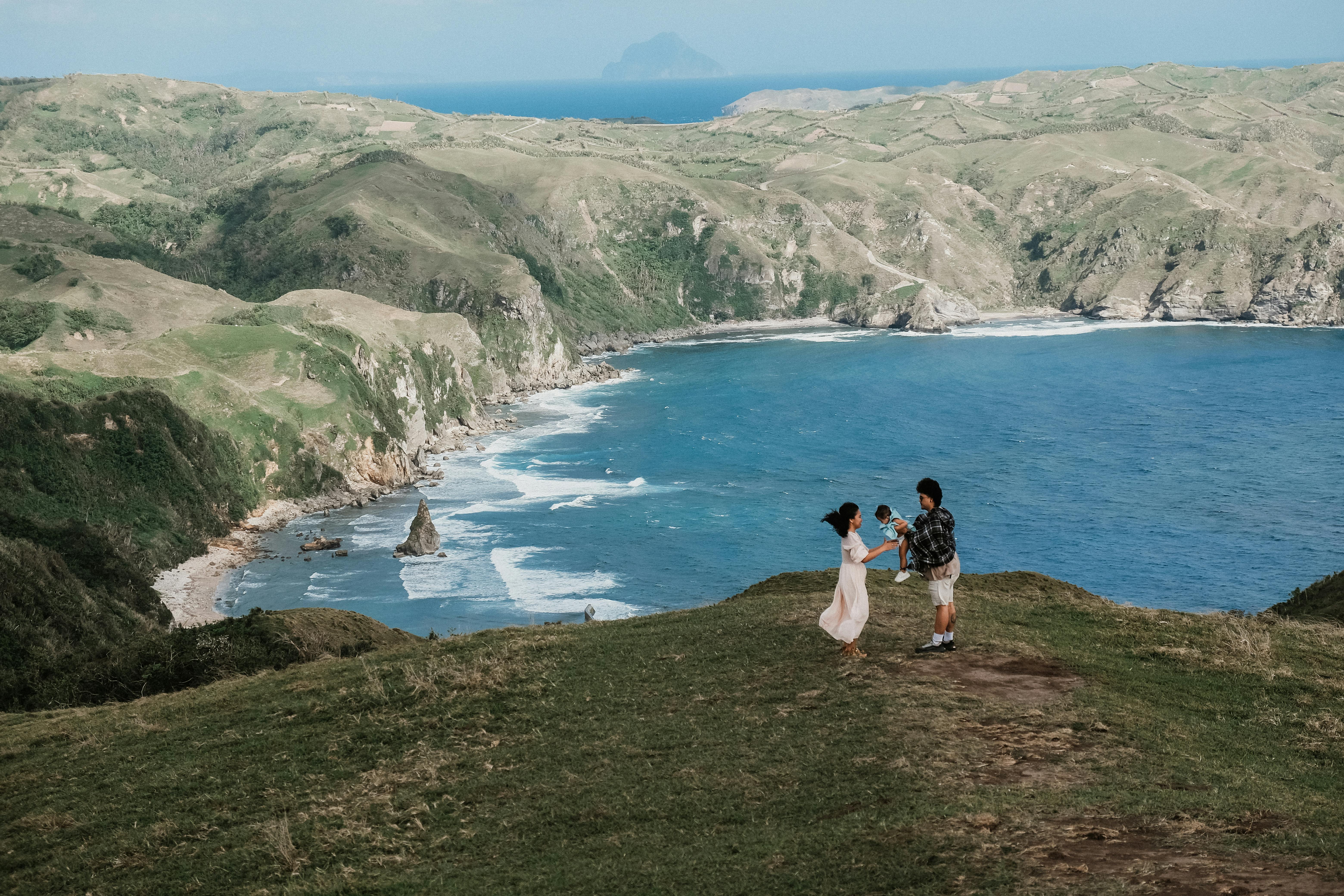 Family Enjoying Scenic Batanes Landscape · Free Stock Photo