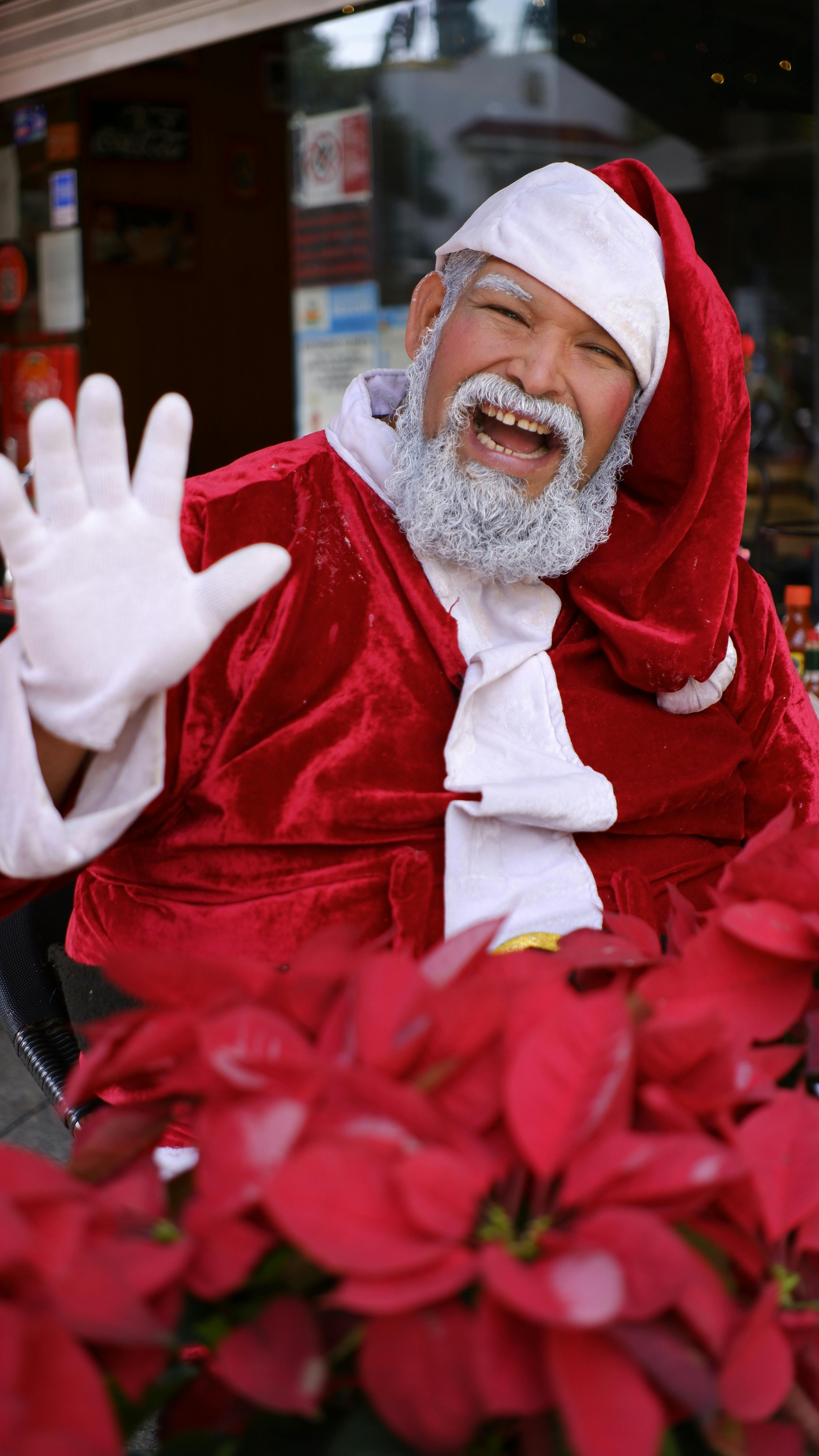 Man in Santa Claus Costume · Free Stock Photo