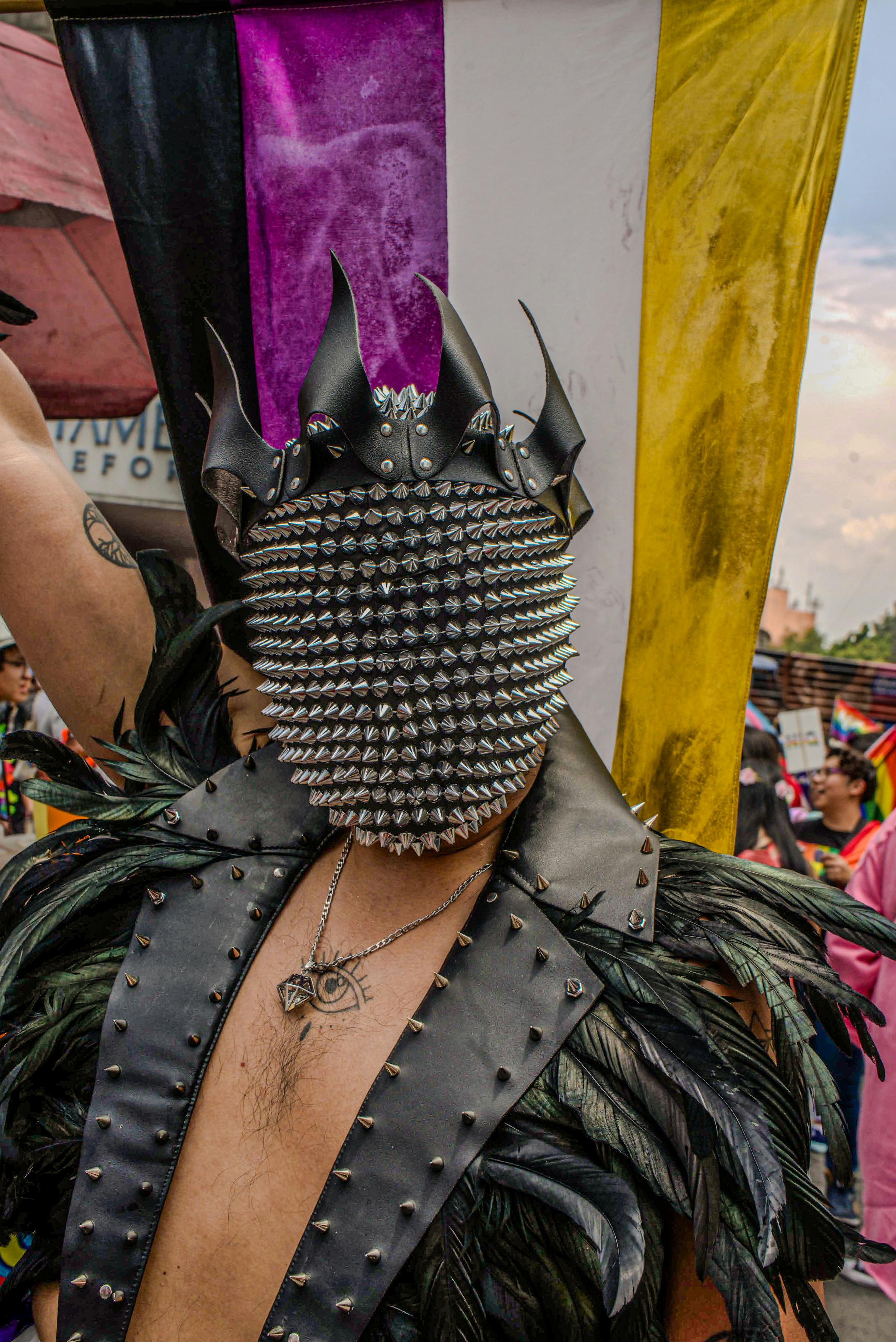 Futuristic Costume at Pride Parade · Free Stock Photo