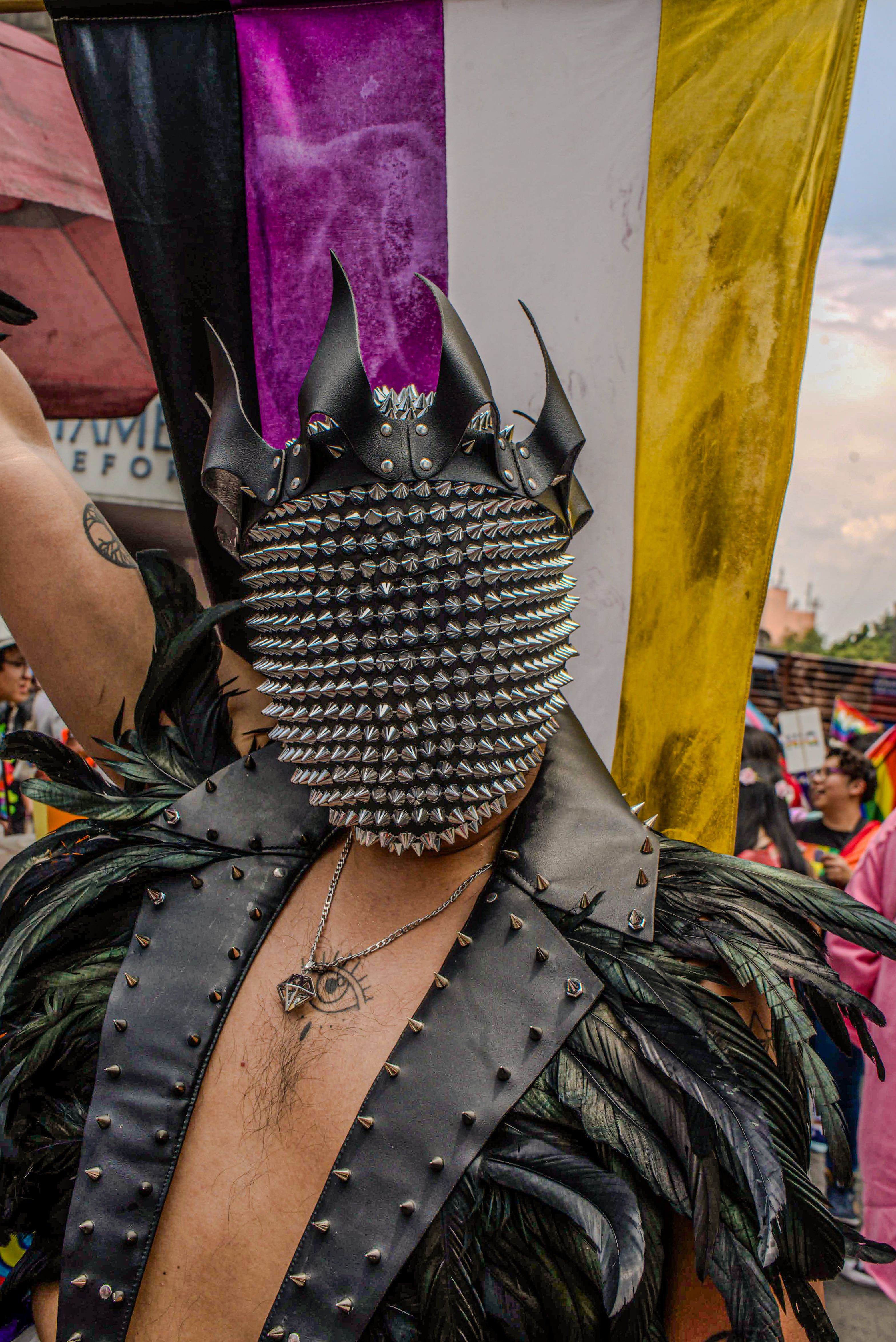 Futuristic Costume at Pride Parade · Free Stock Photo