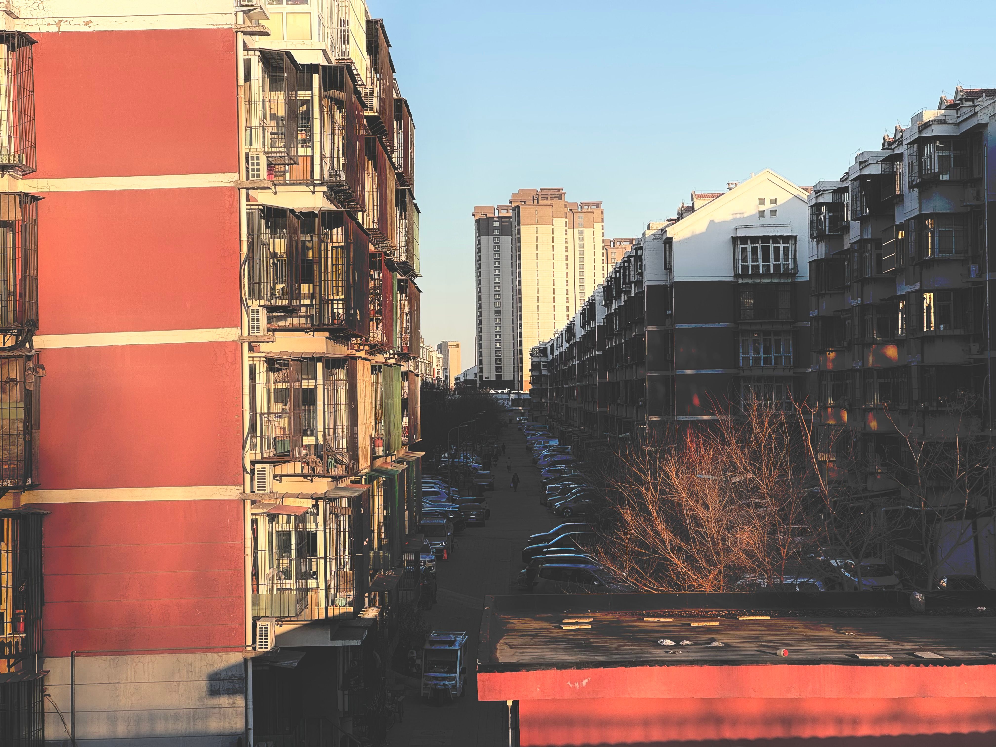 Urban Residential Buildings in Tianjin at Sunset · Free Stock Photo