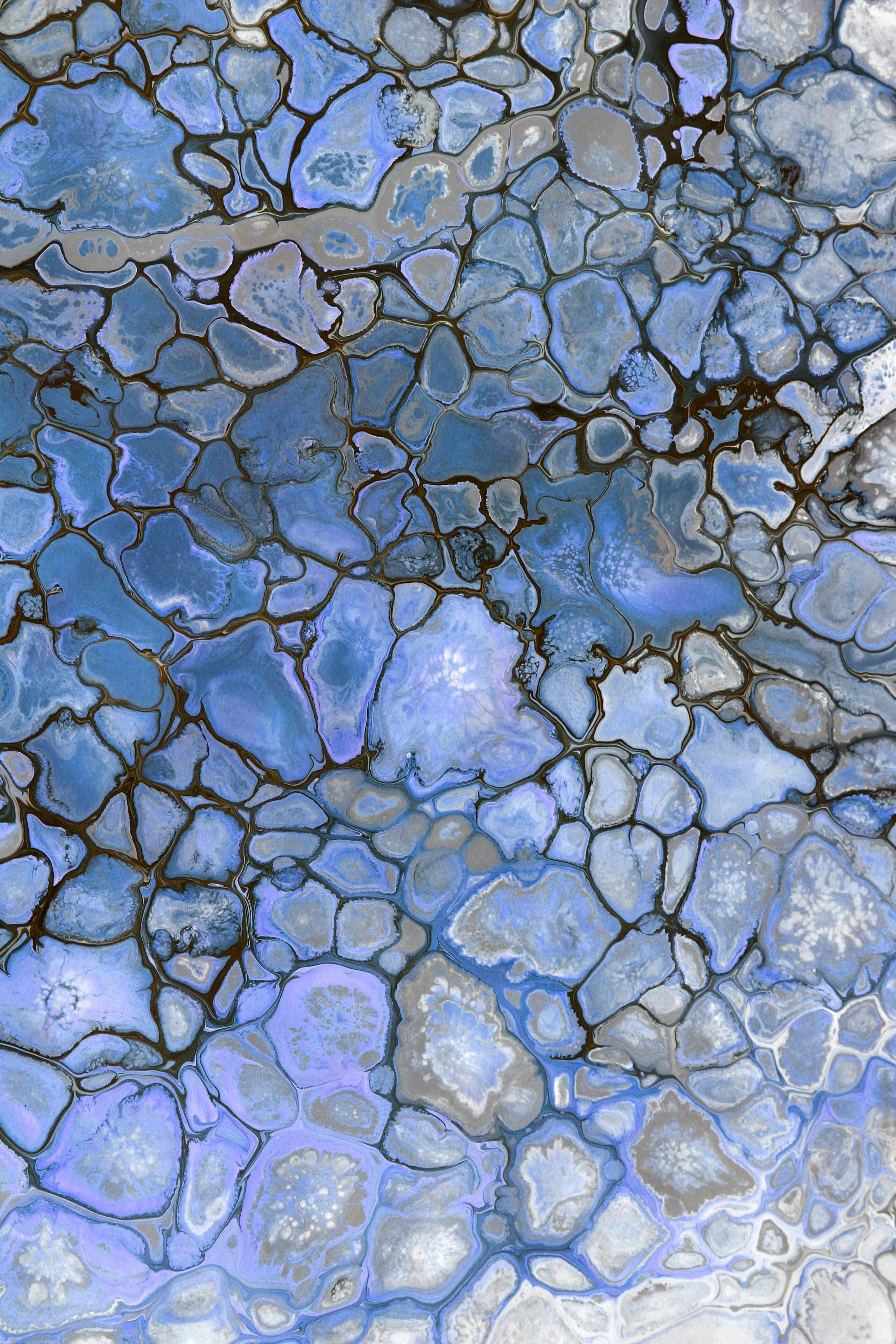 Abstract Blue Stone Texture Background · Free Stock Photo