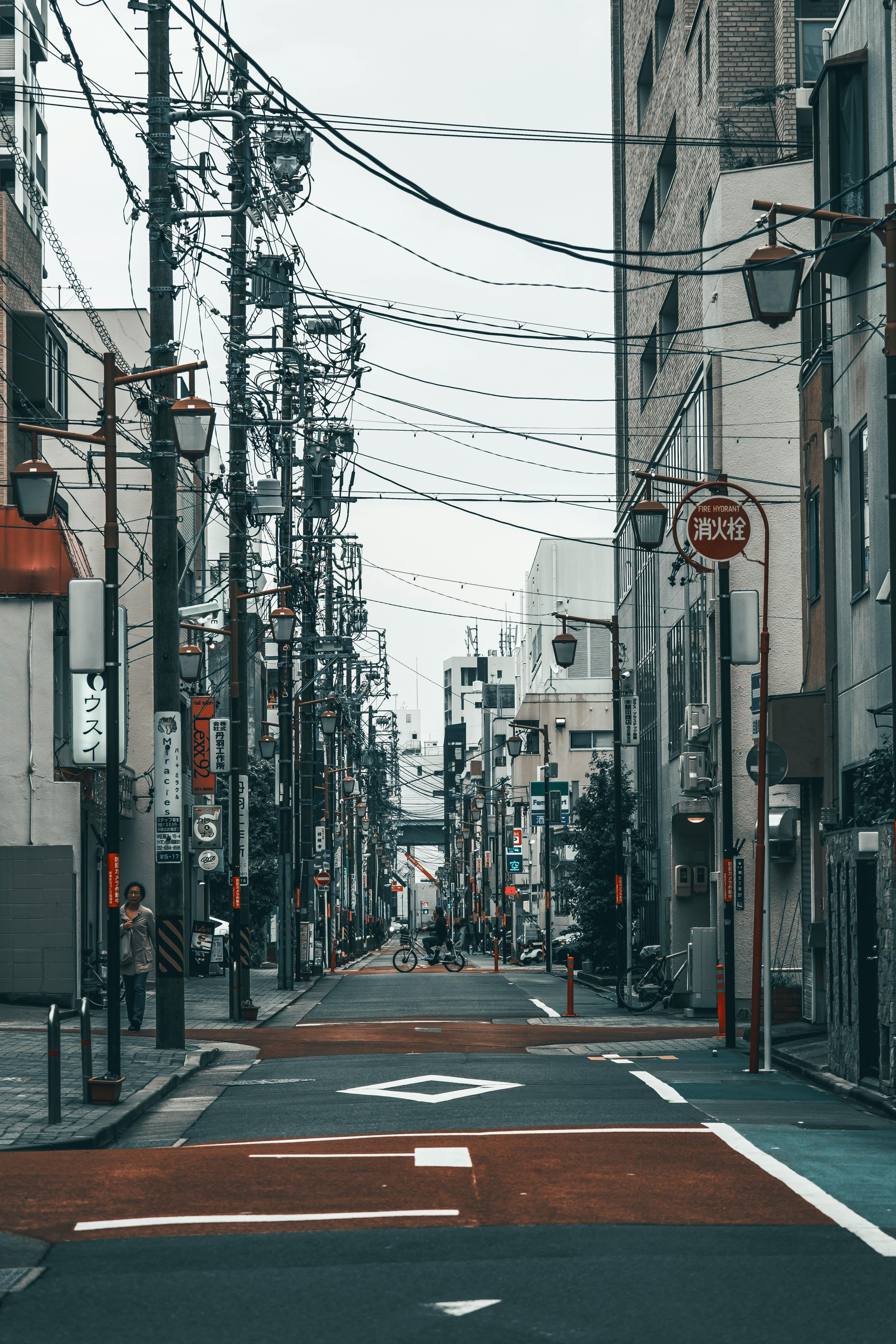 Photo of Empty Street Between Buildings · Free Stock Photo