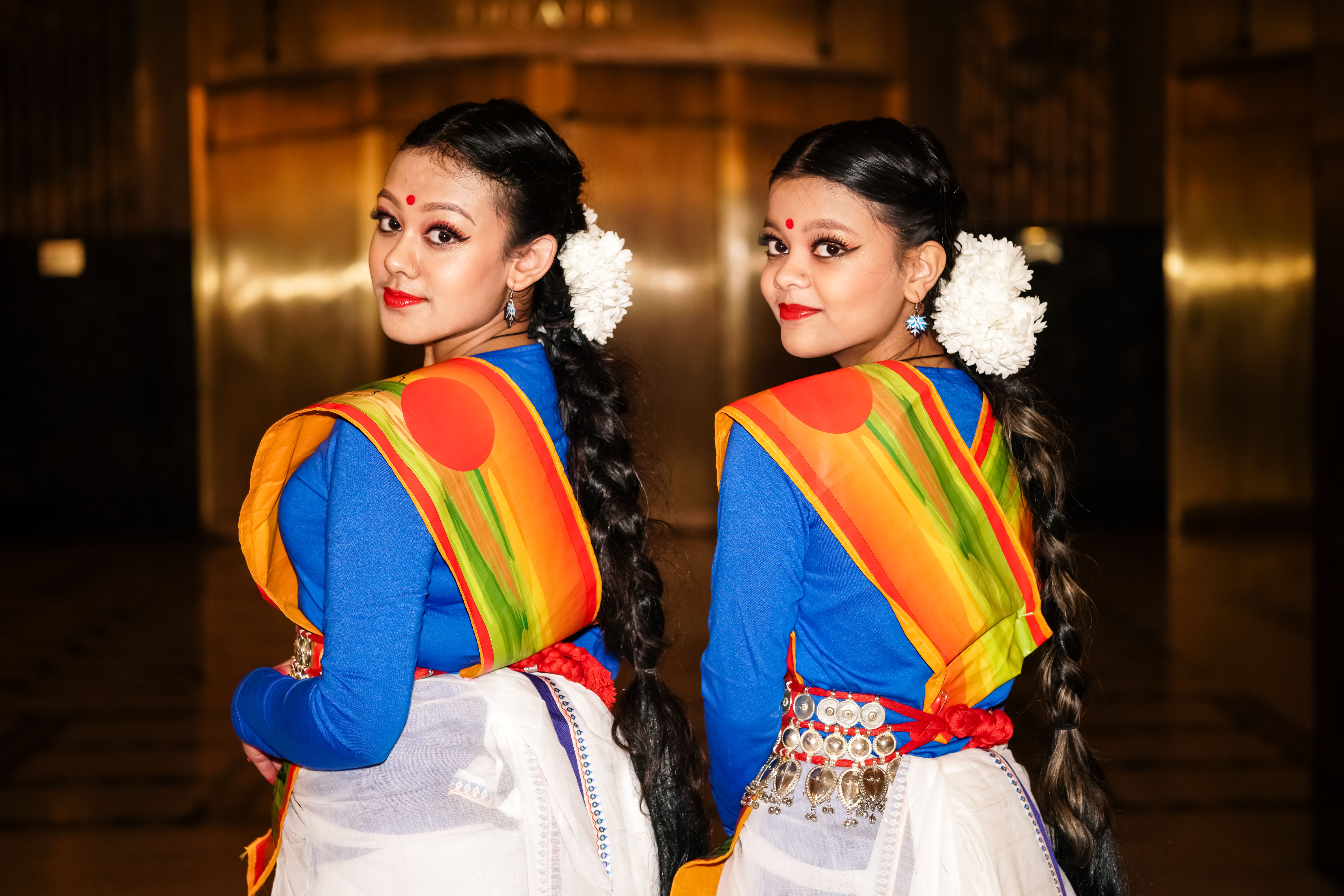 Colorful Traditional Dance Attire Portrait · Free Stock Photo