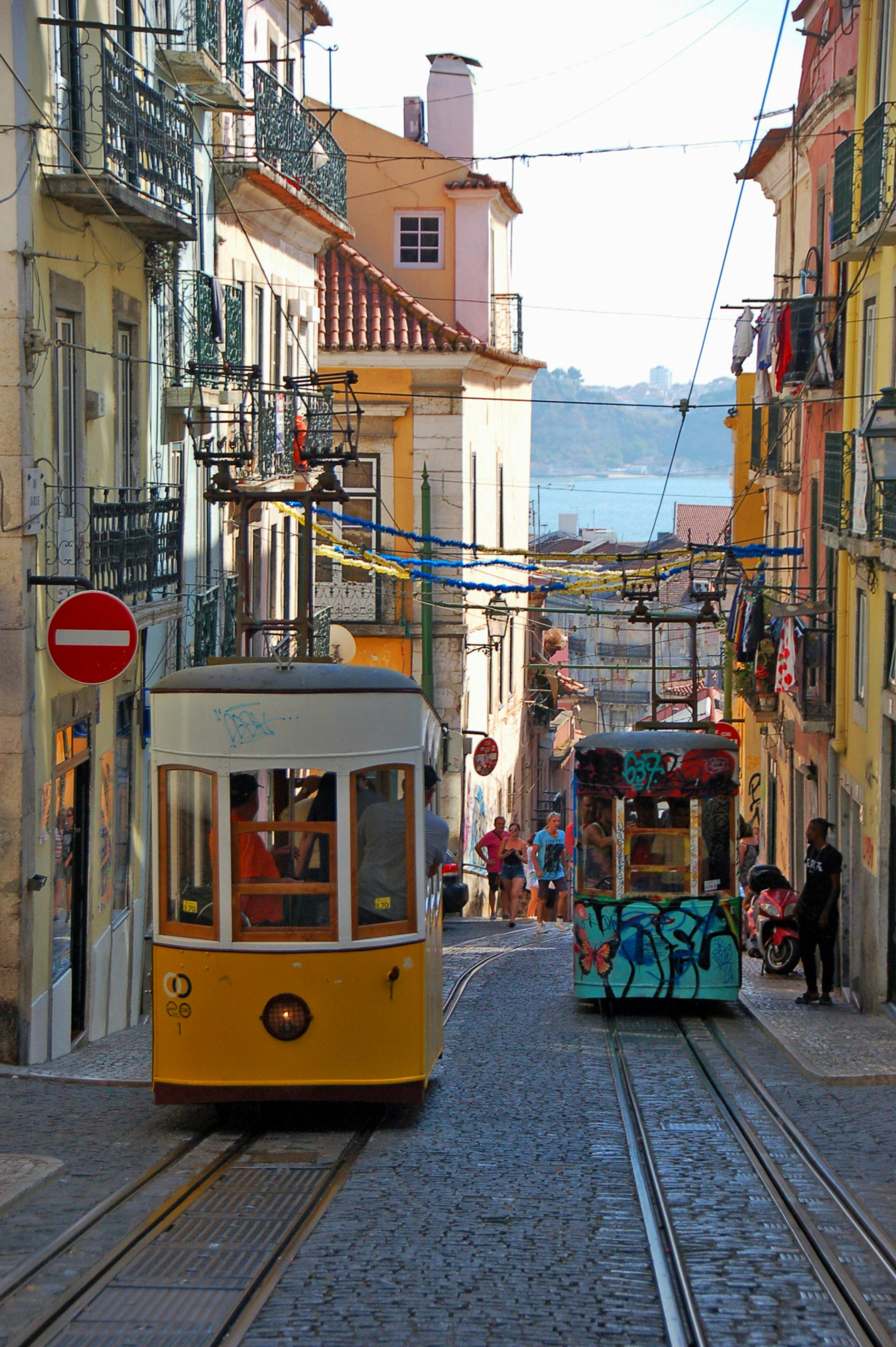 View of Tram on Street · Free Stock Photo