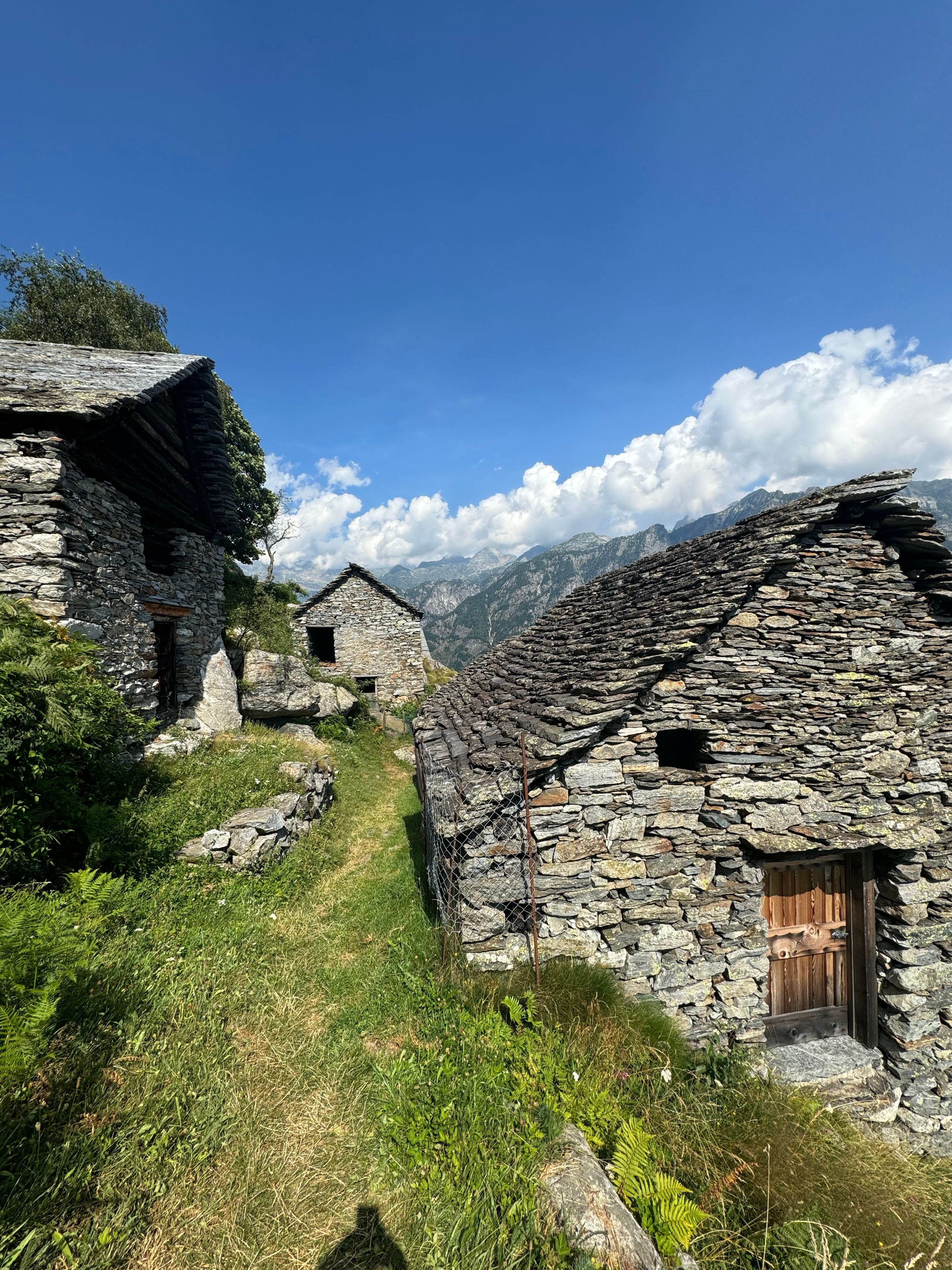 Rustic Stone Cottages in Mountainous Landscape · Free Stock Photo