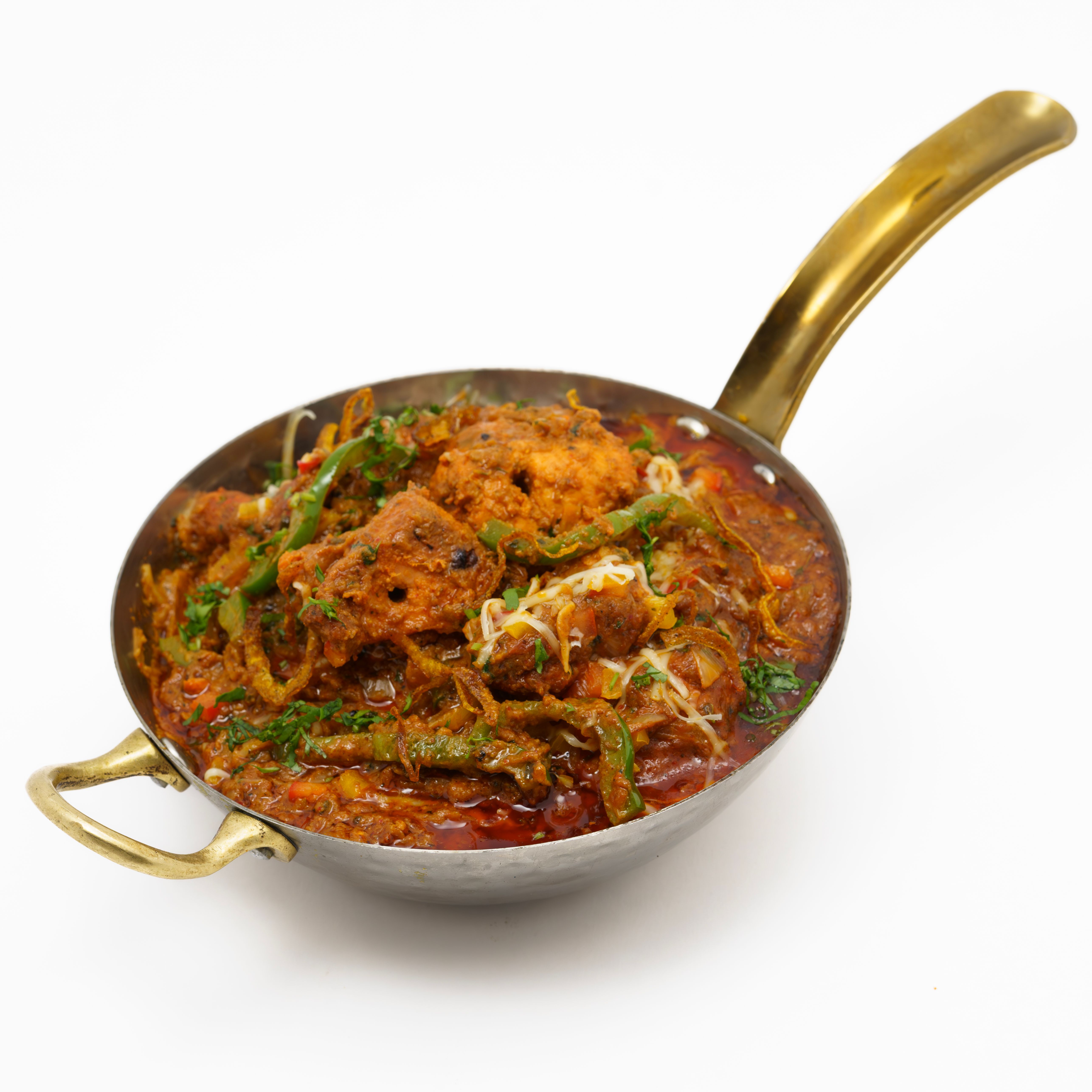 Curry Indio Picante En Kadai Tradicional · Foto de stock gratuita