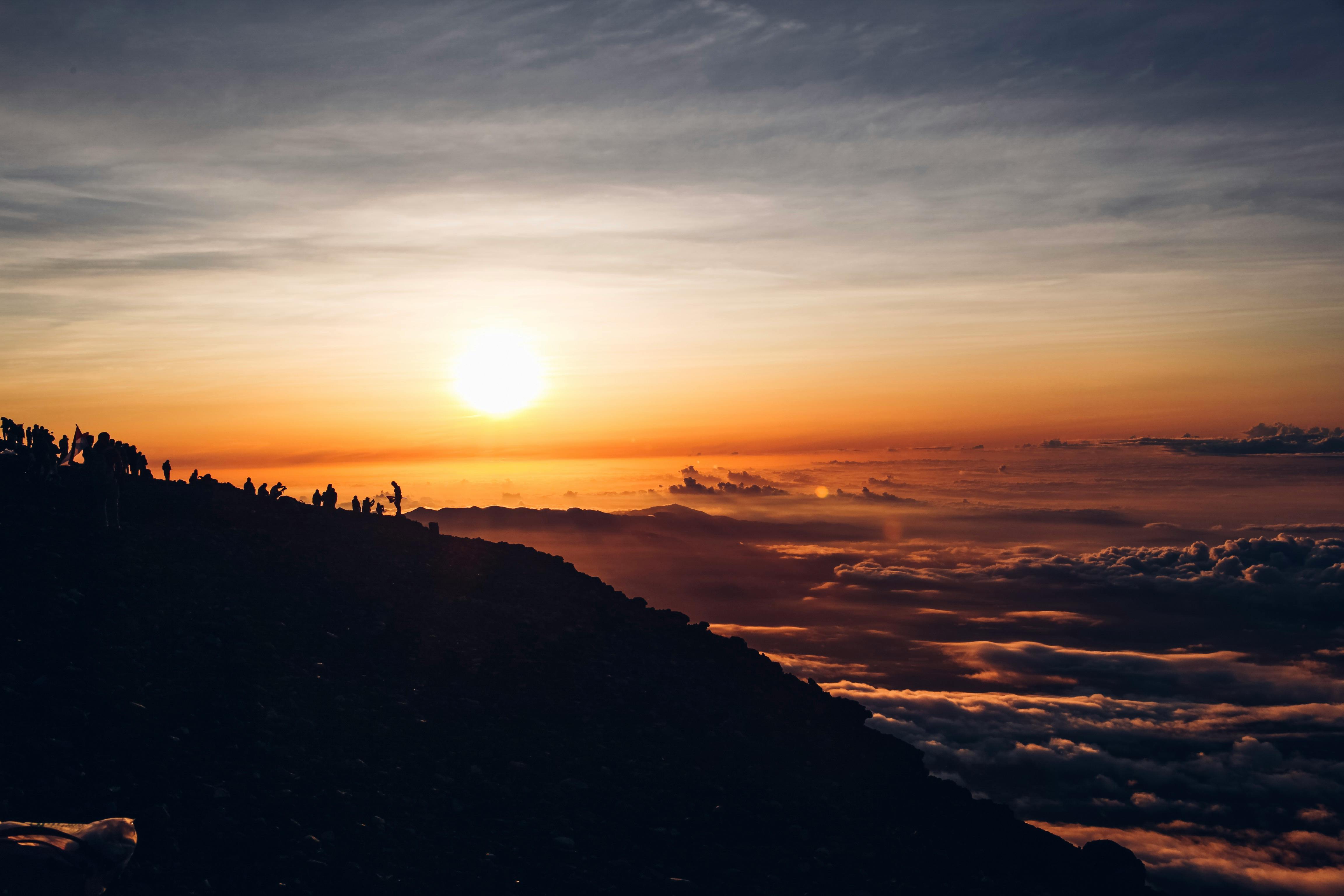 Woman Looking at Sunset · Free Stock Photo