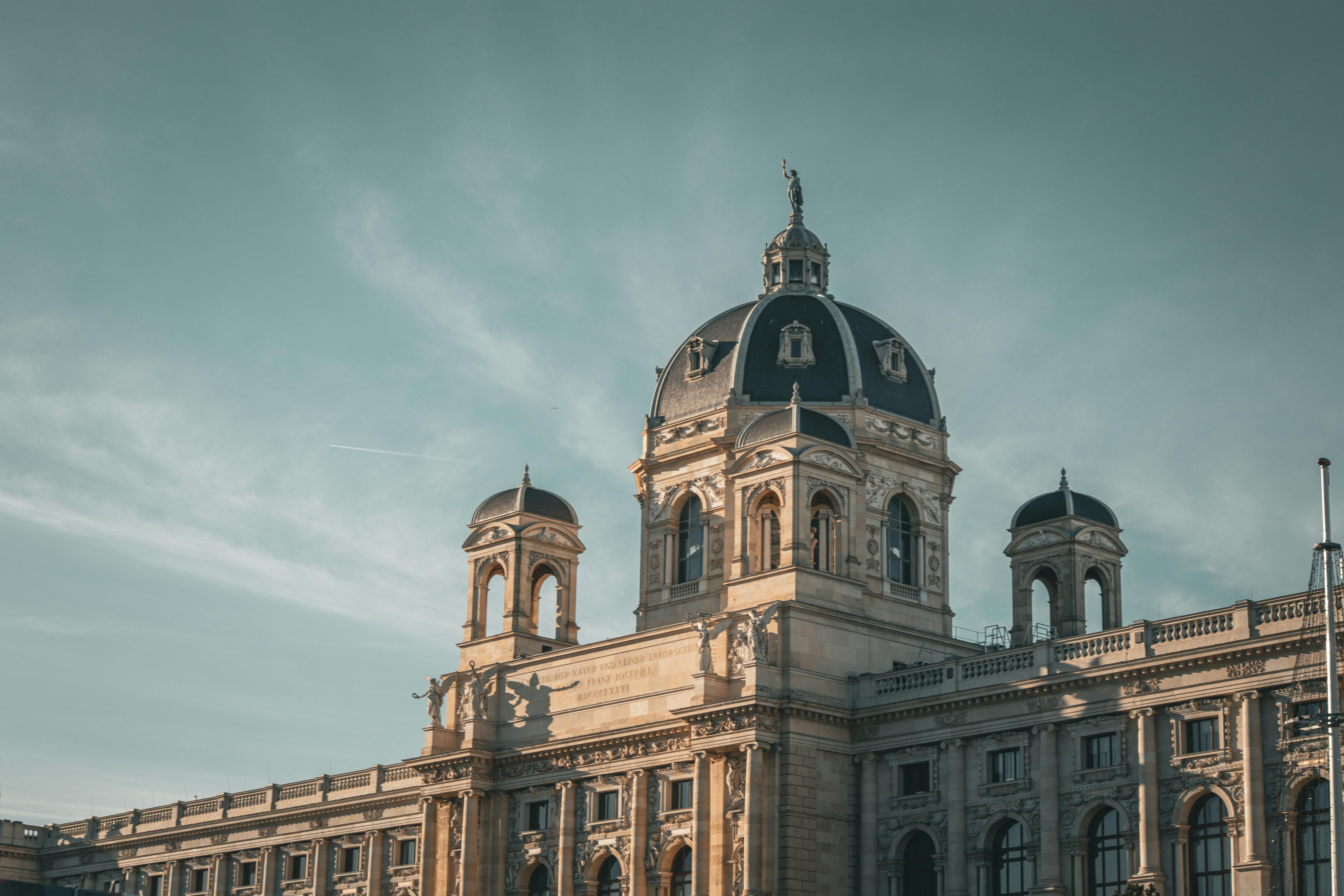 Stately Architecture of Vienna's Kunsthistorisches Museum · Free Stock ...