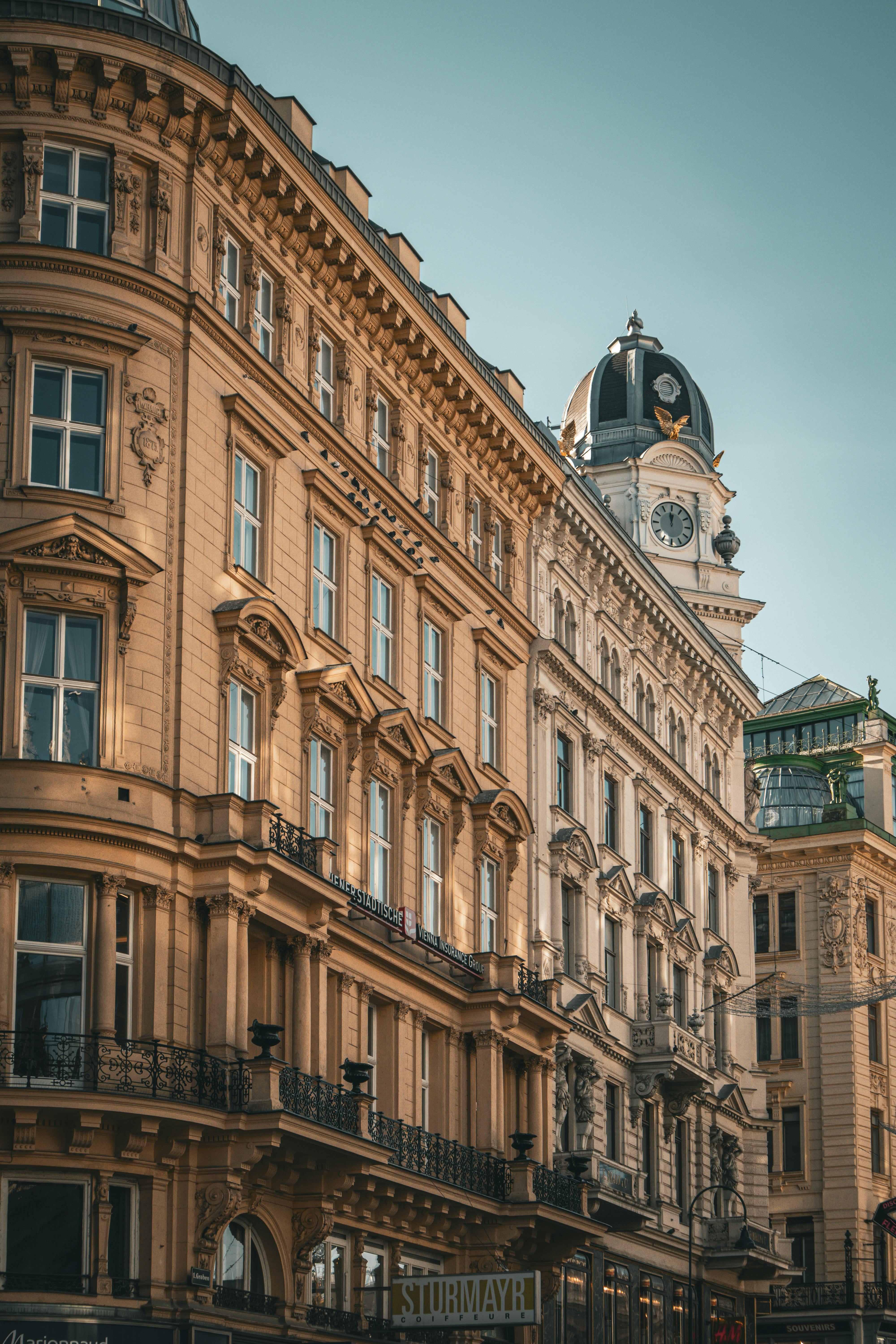 Historic European Architecture at Sunset · Free Stock Photo