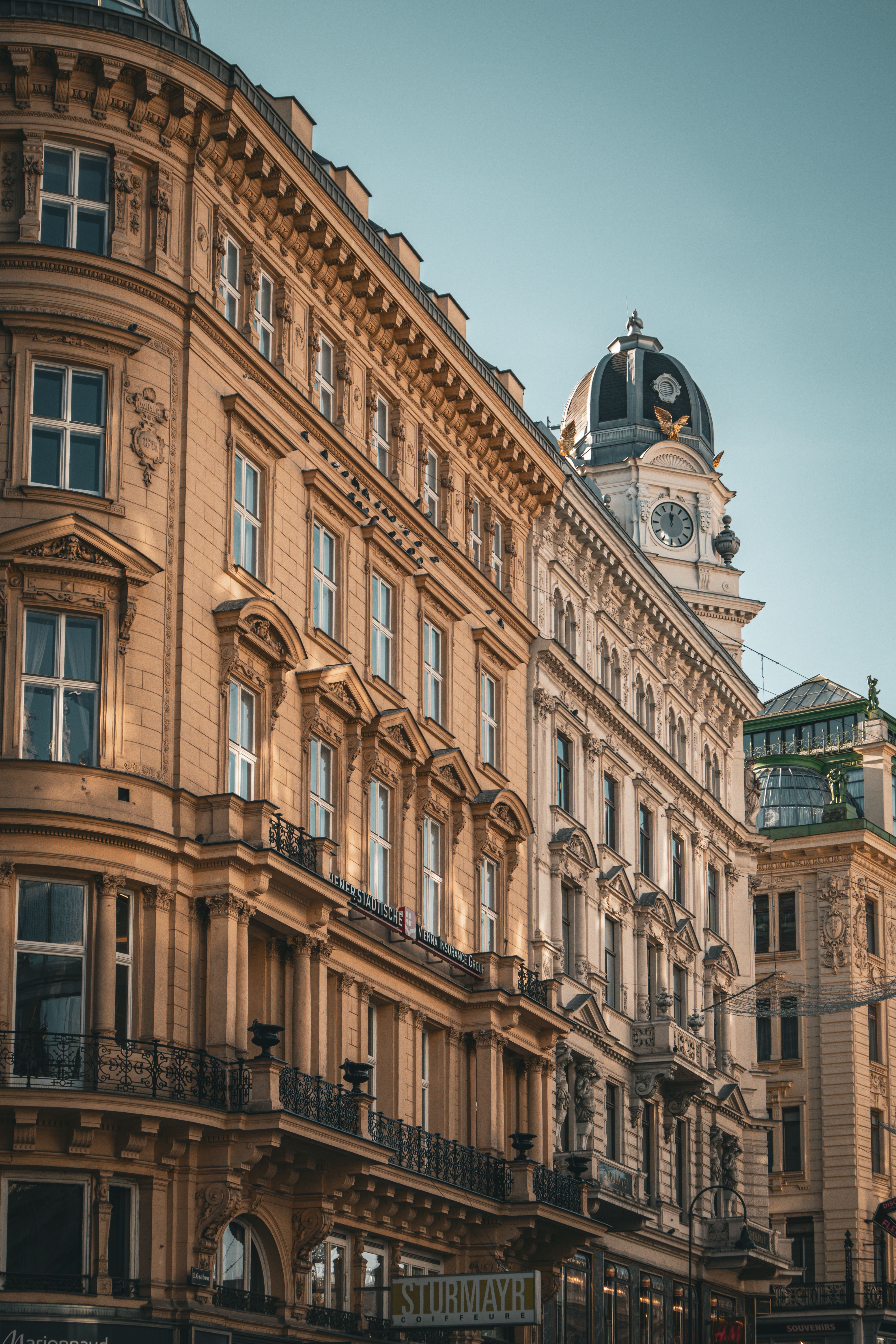 Historic European Architecture at Sunset · Free Stock Photo