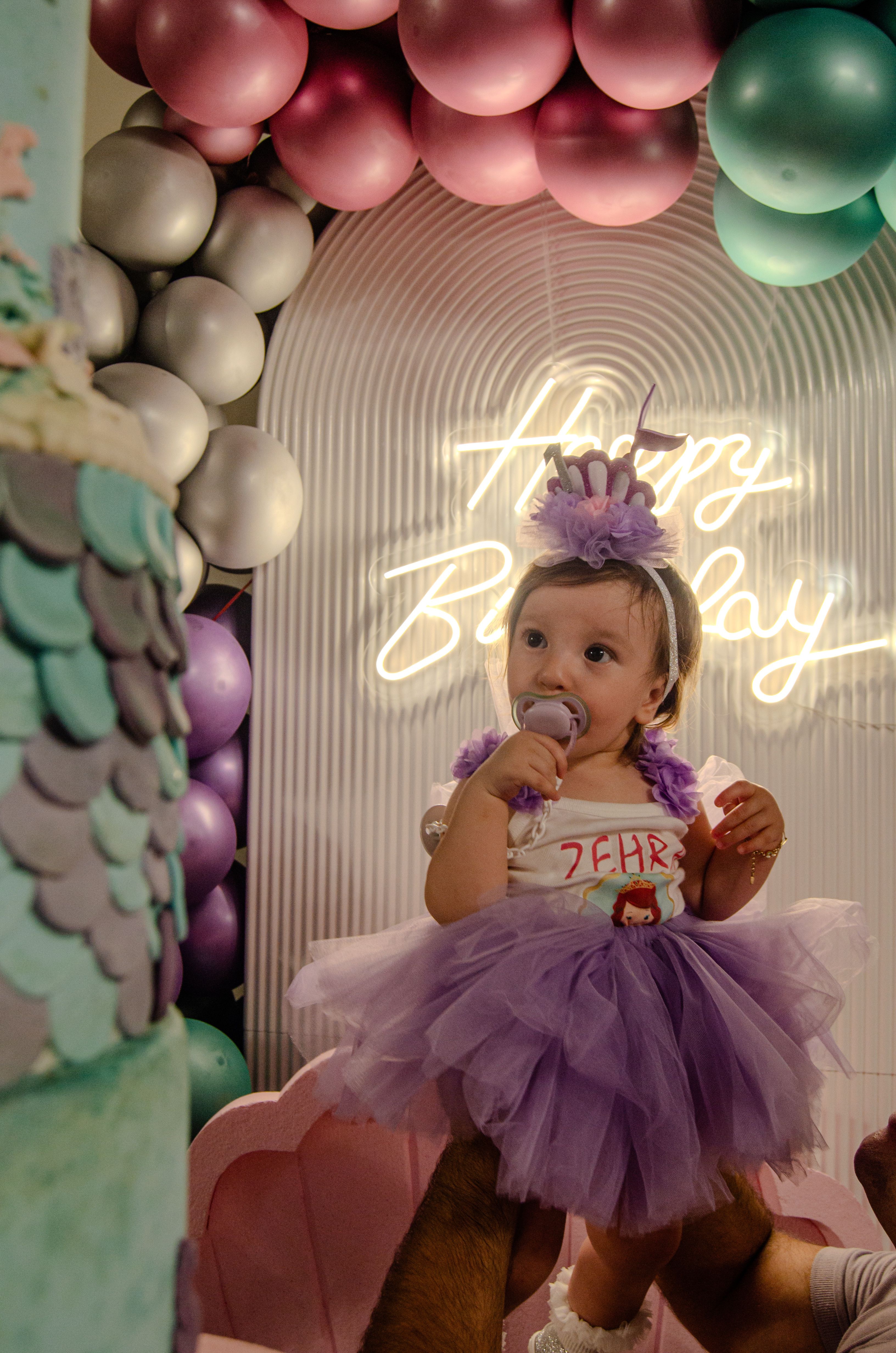 Adorable Baby Celebrating First Birthday Party · Free Stock Photo