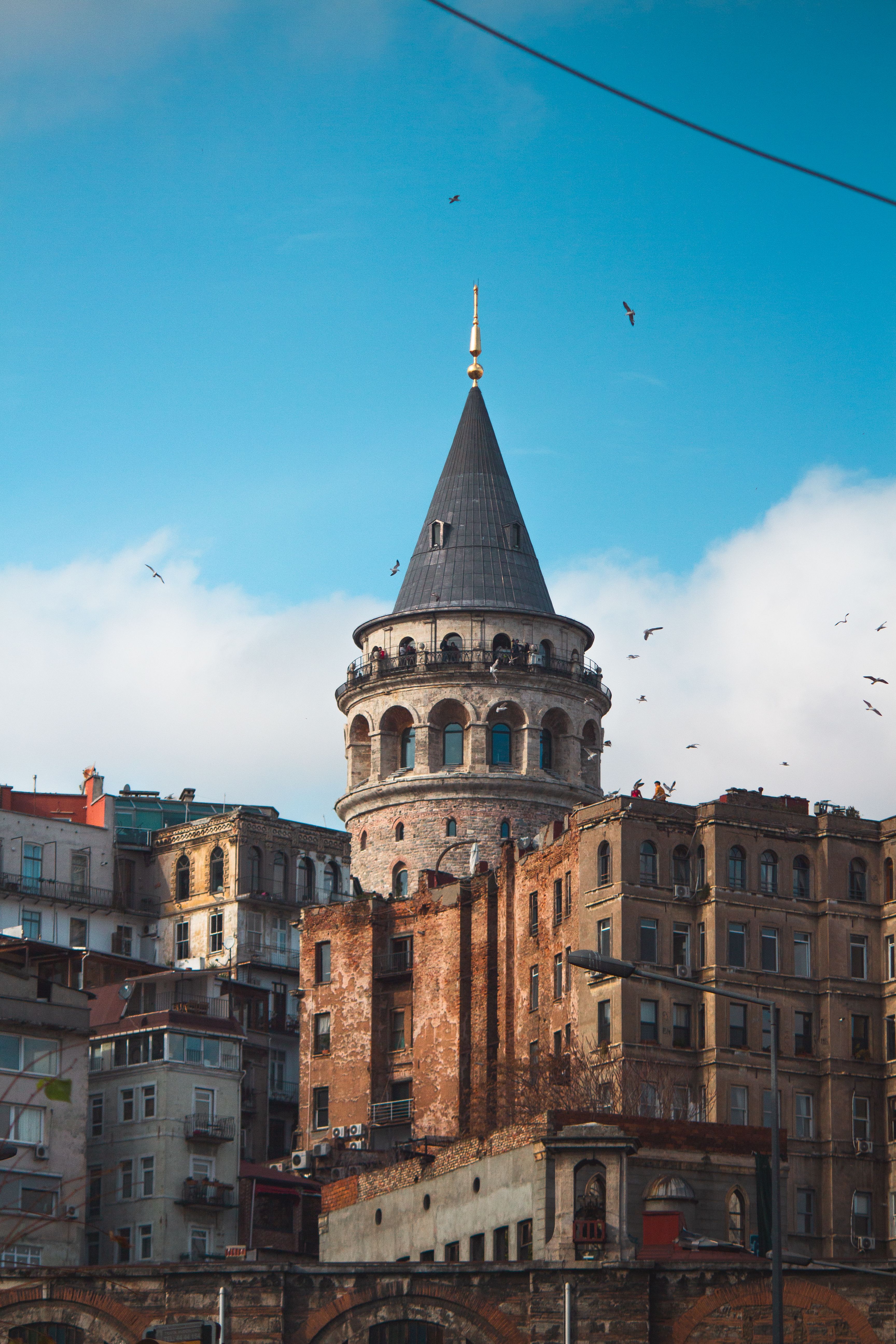 Galata Tower and Surrounding Architecture, Istanbul · Free Stock Photo