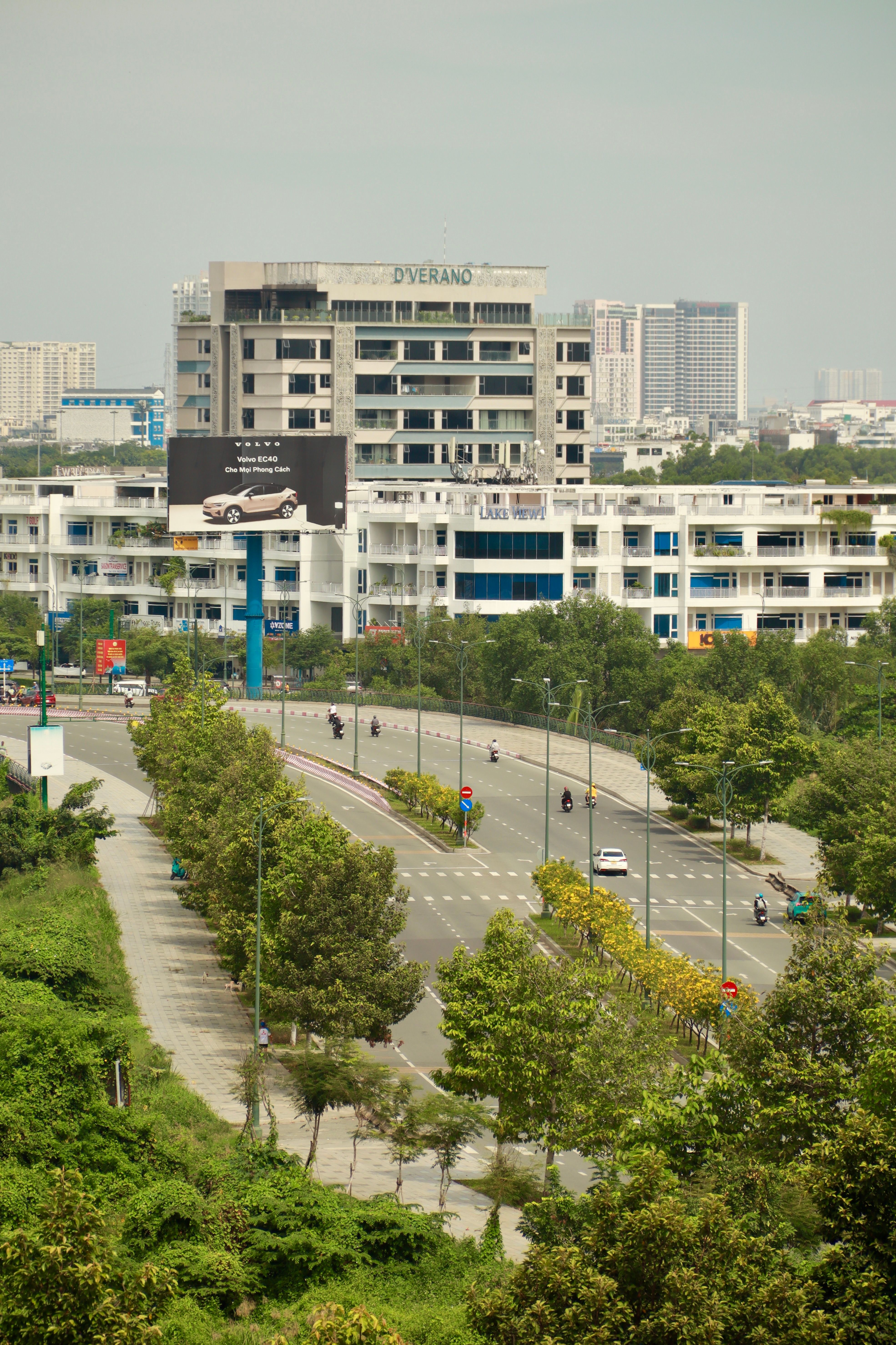 Urban Landscape with Modern Buildings and Roadway · Free Stock Photo