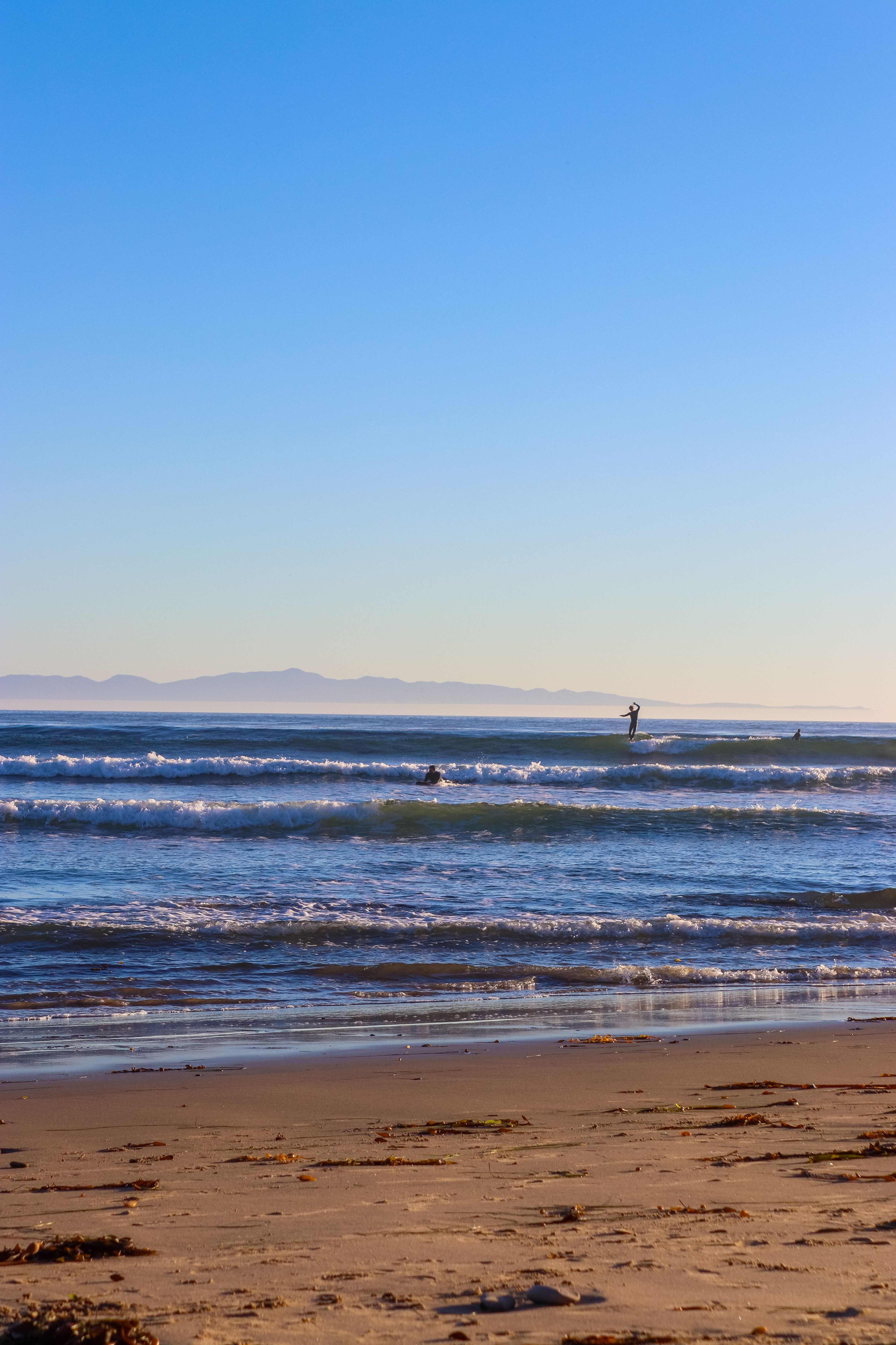 Serene Santa Barbara Beach Sunset View · Free Stock Photo