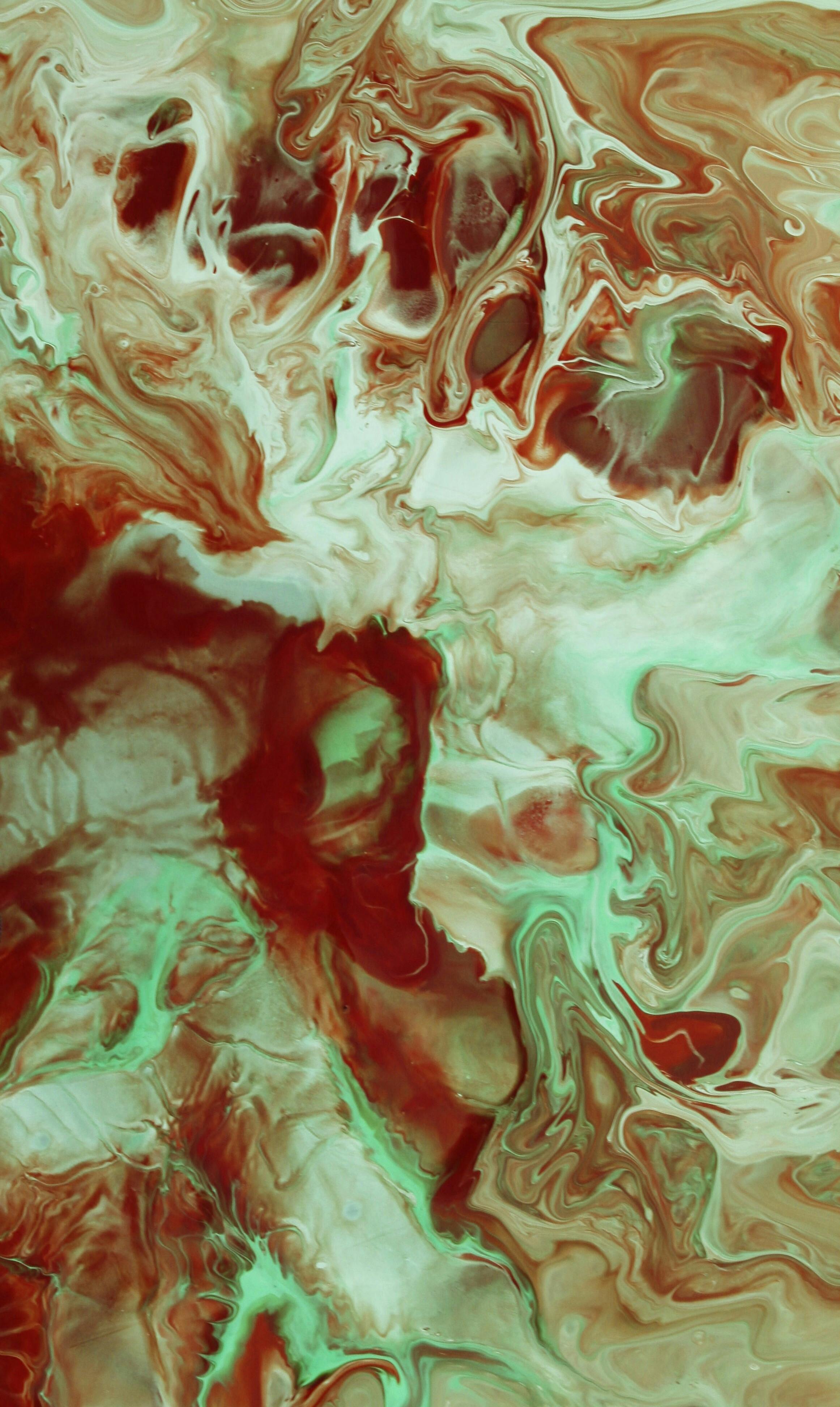 Abstract Swirl of Earthy Tones and Textures · Free Stock Photo