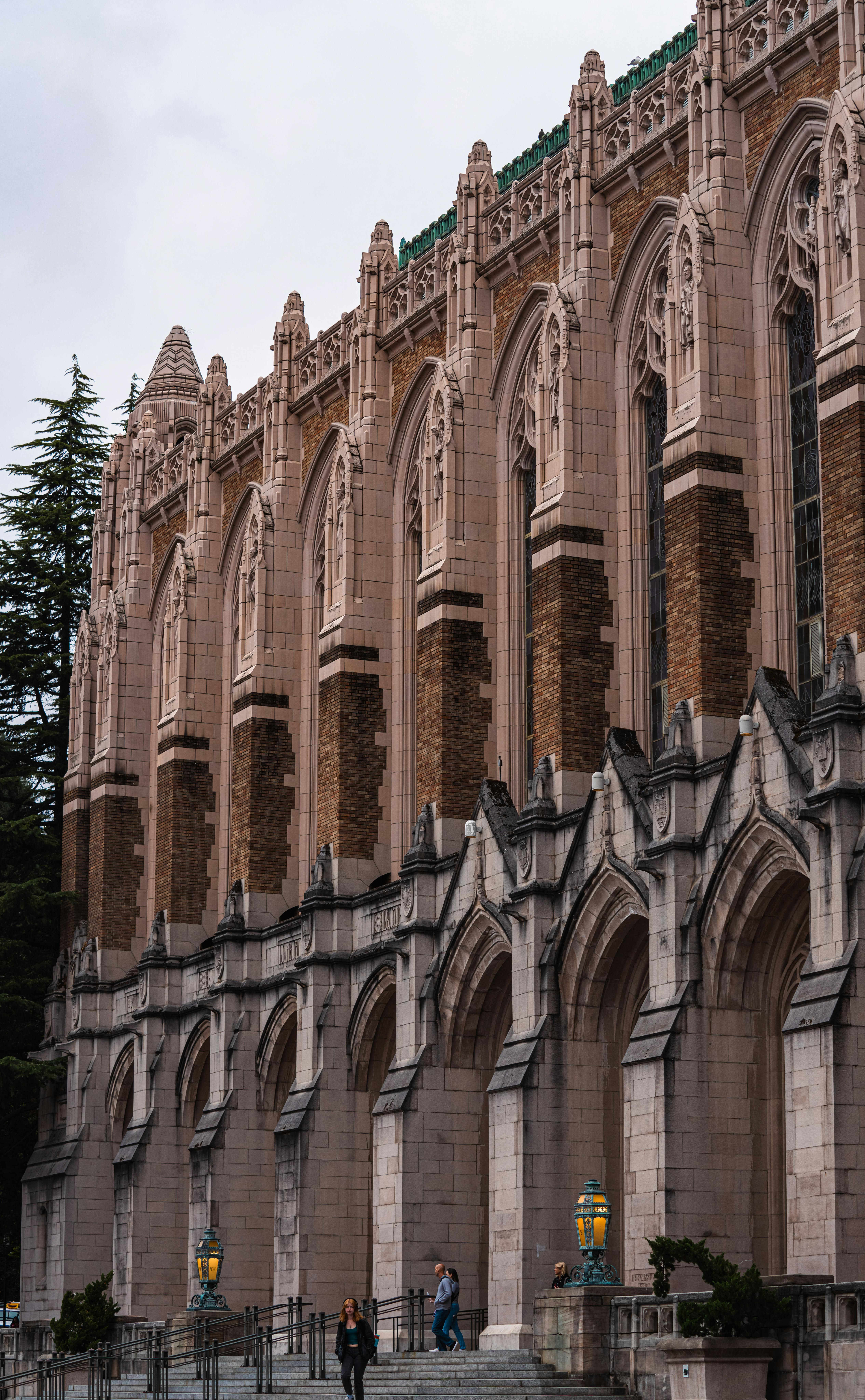Historic Gothic Architecture of University Building · Free Stock Photo