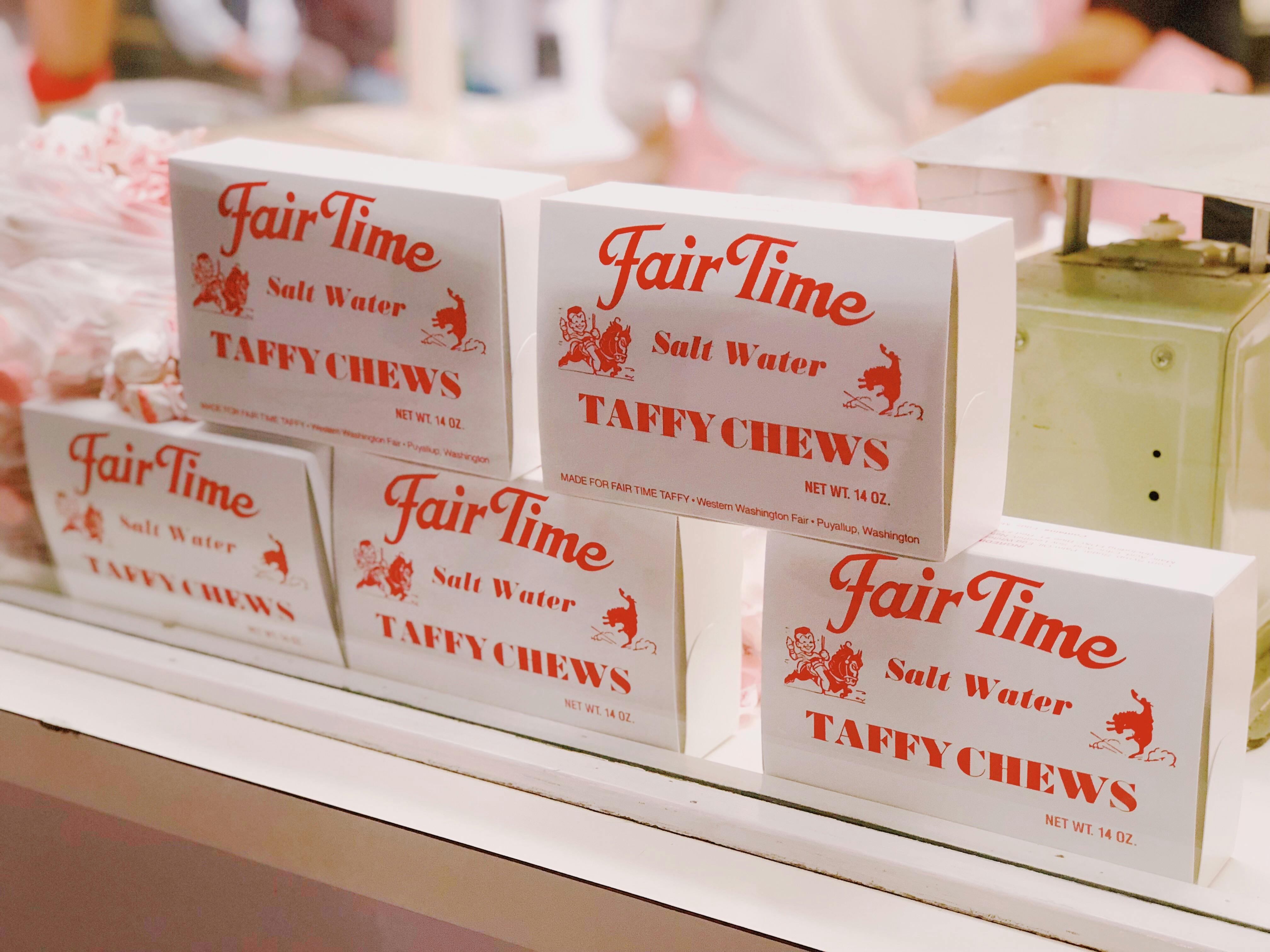 Fair Time Salt Water Taffy Chews Display · Free Stock Photo
