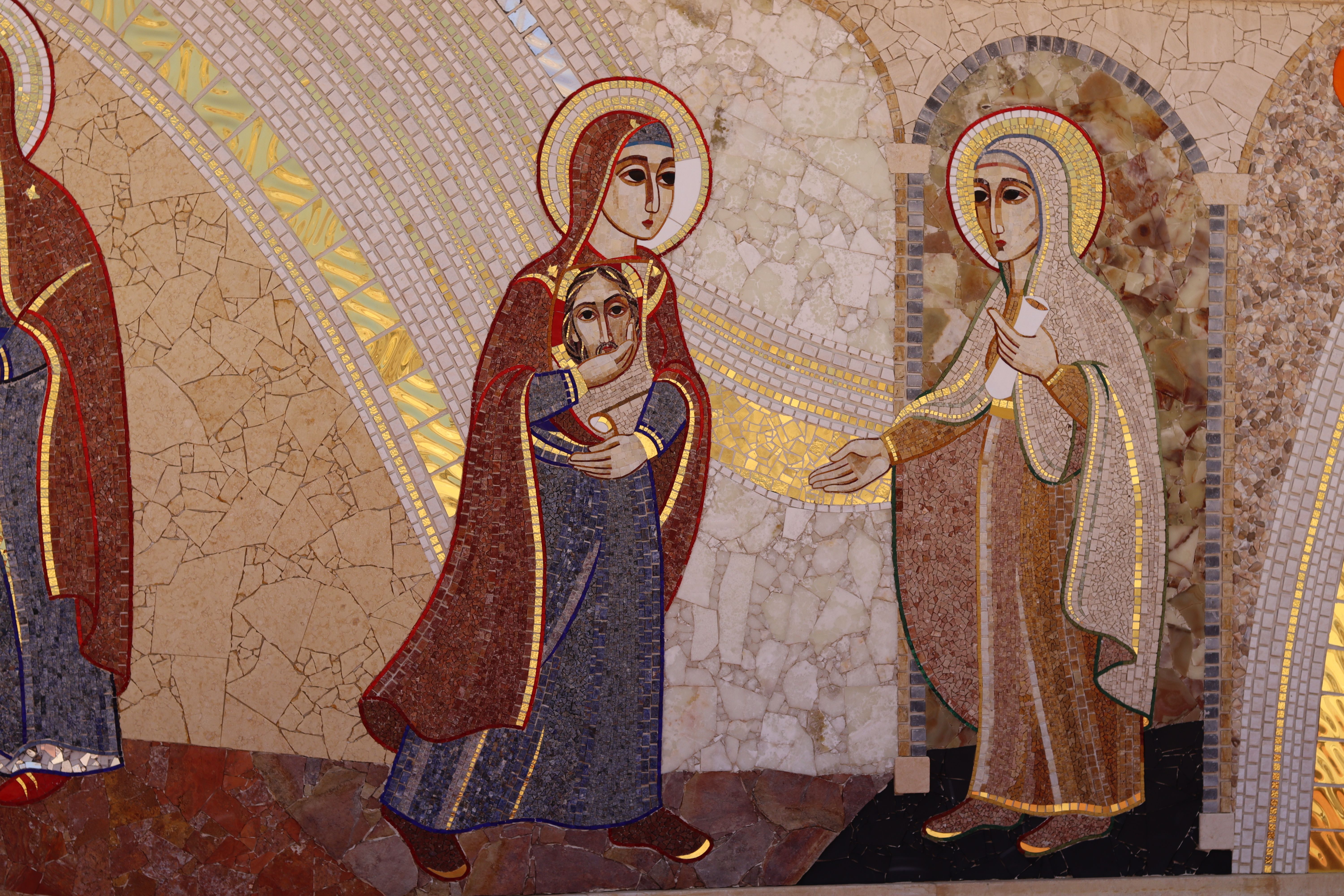 Intricate Religious Mosaic Artwork in Church · Free Stock Photo