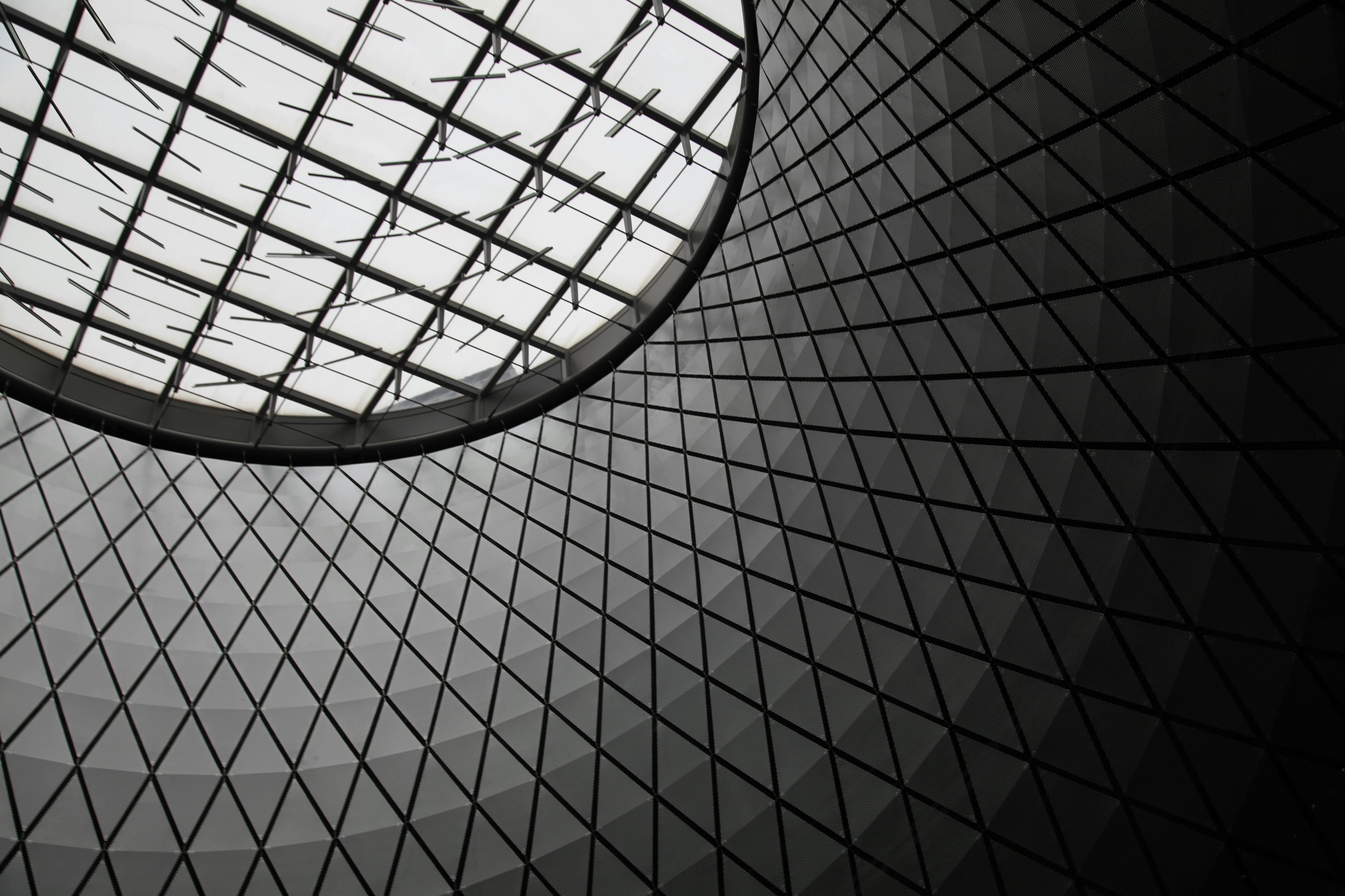 Geometric Skylight Architectural Design · Free Stock Photo