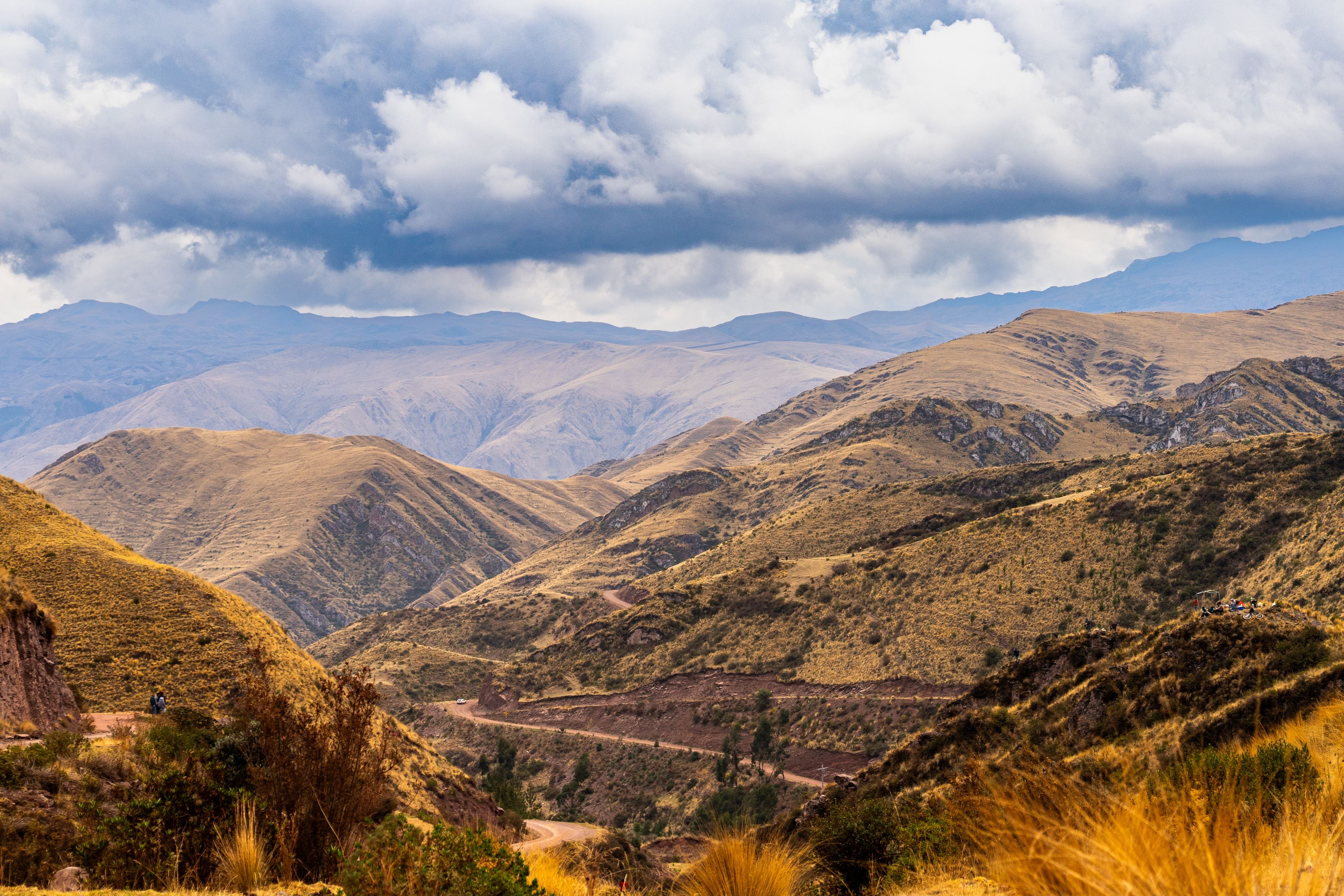 Stunning Andean Mountain Landscape in Peru · Free Stock Photo