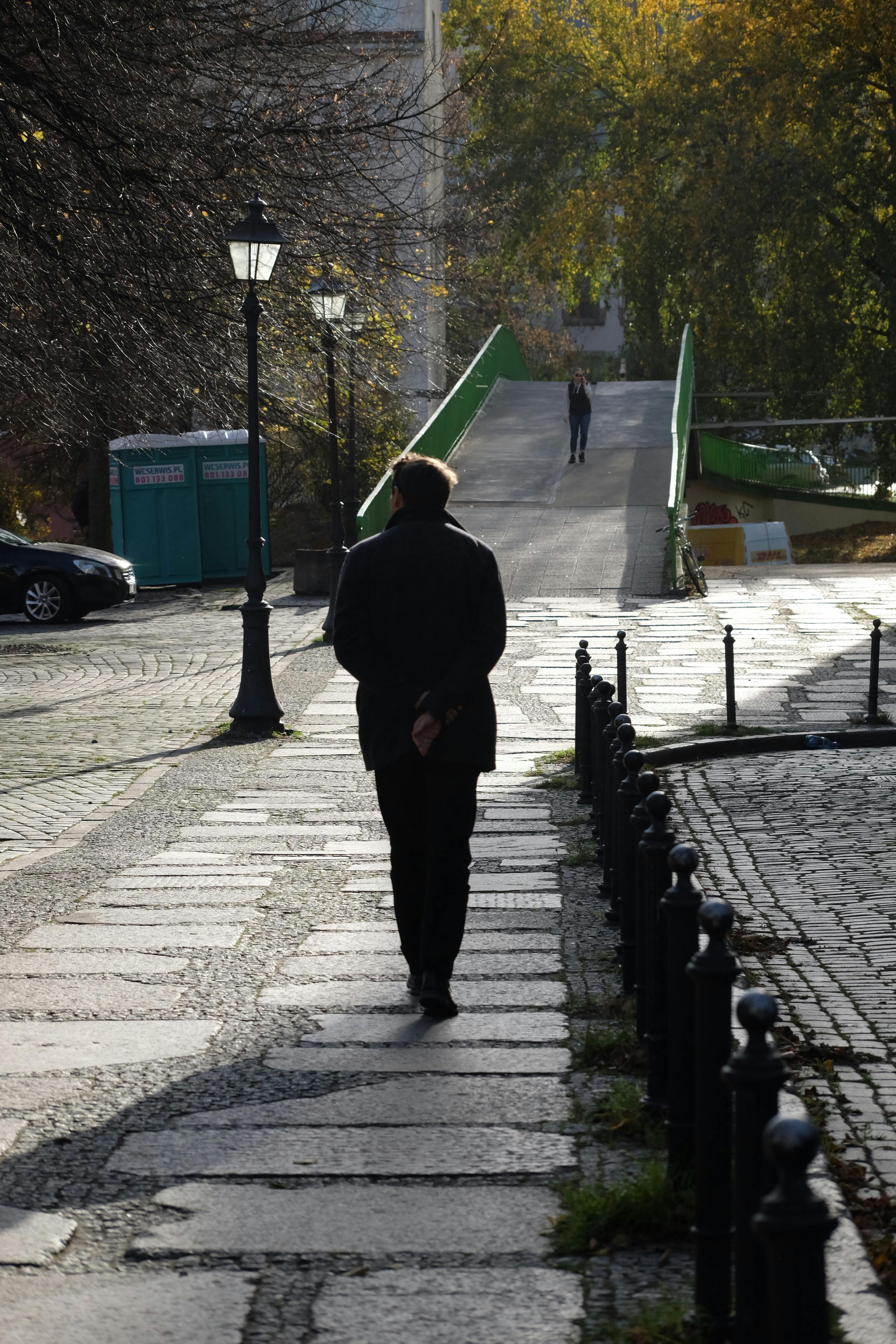 Person Walking Alone Photos, Download The BEST Free Person Walking ...