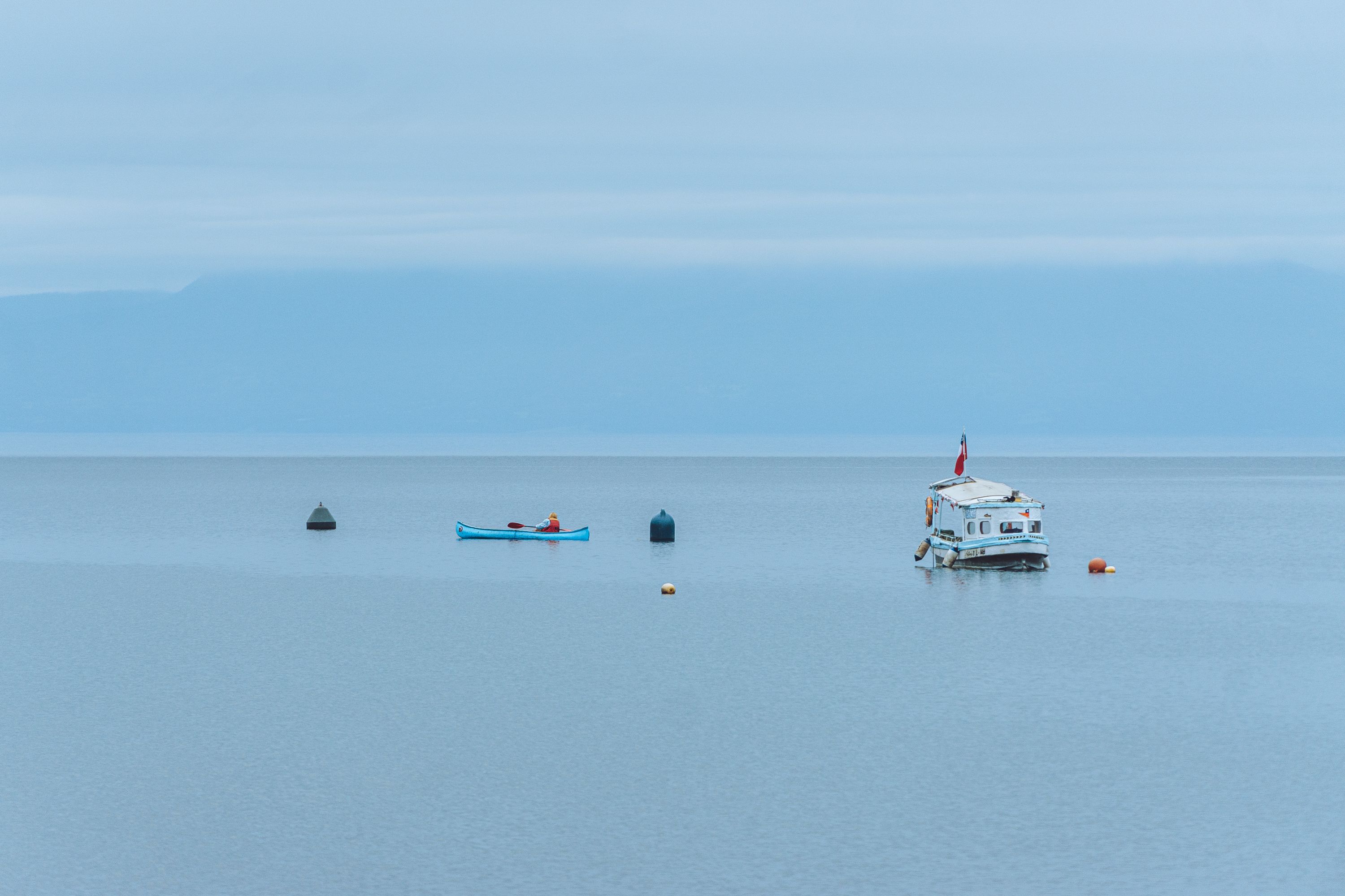 Scène De Lac Tranquille à Puerto Varas, Chili · Photo gratuite