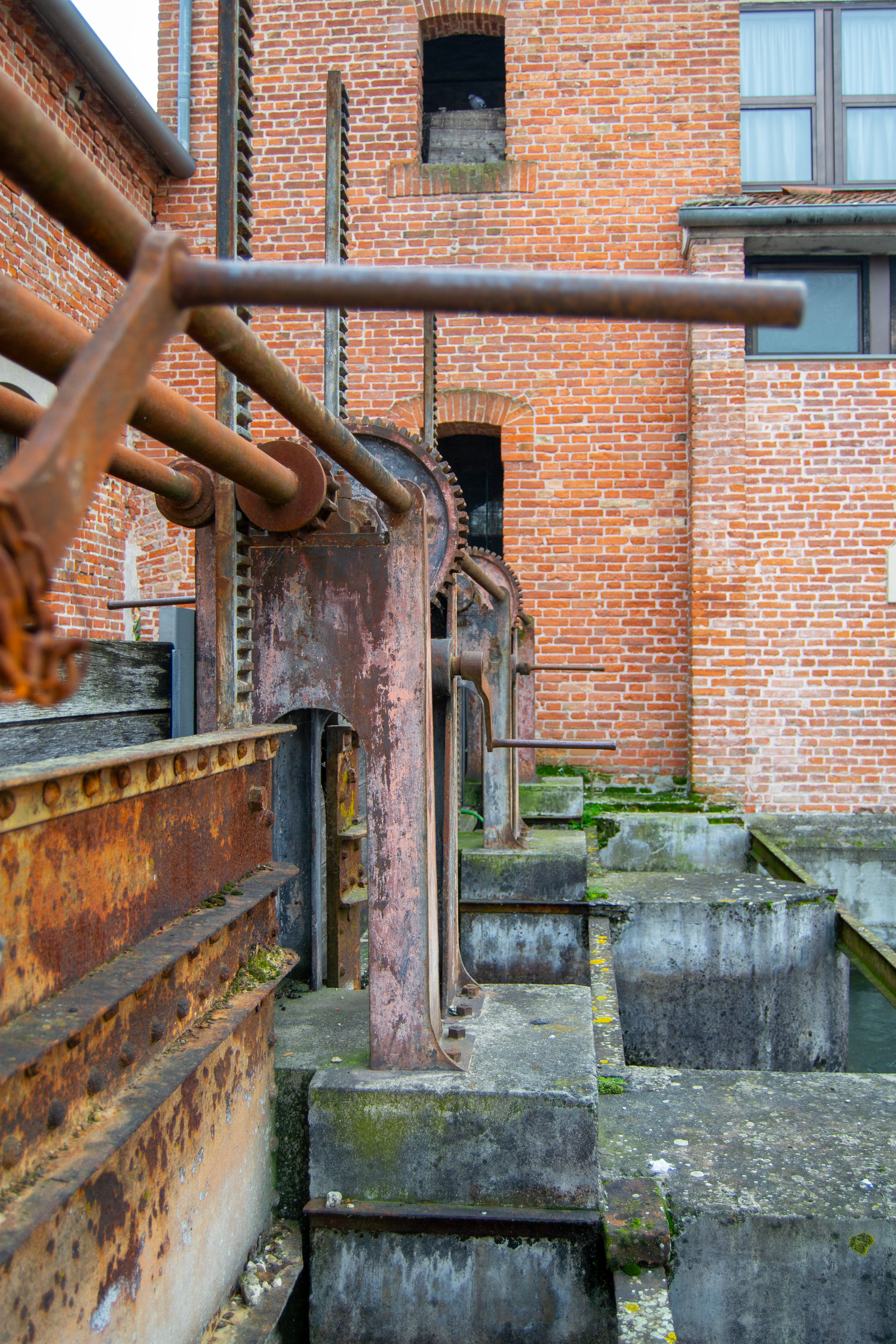 Rustic Red Brick Industrial Architecture · Free Stock Photo
