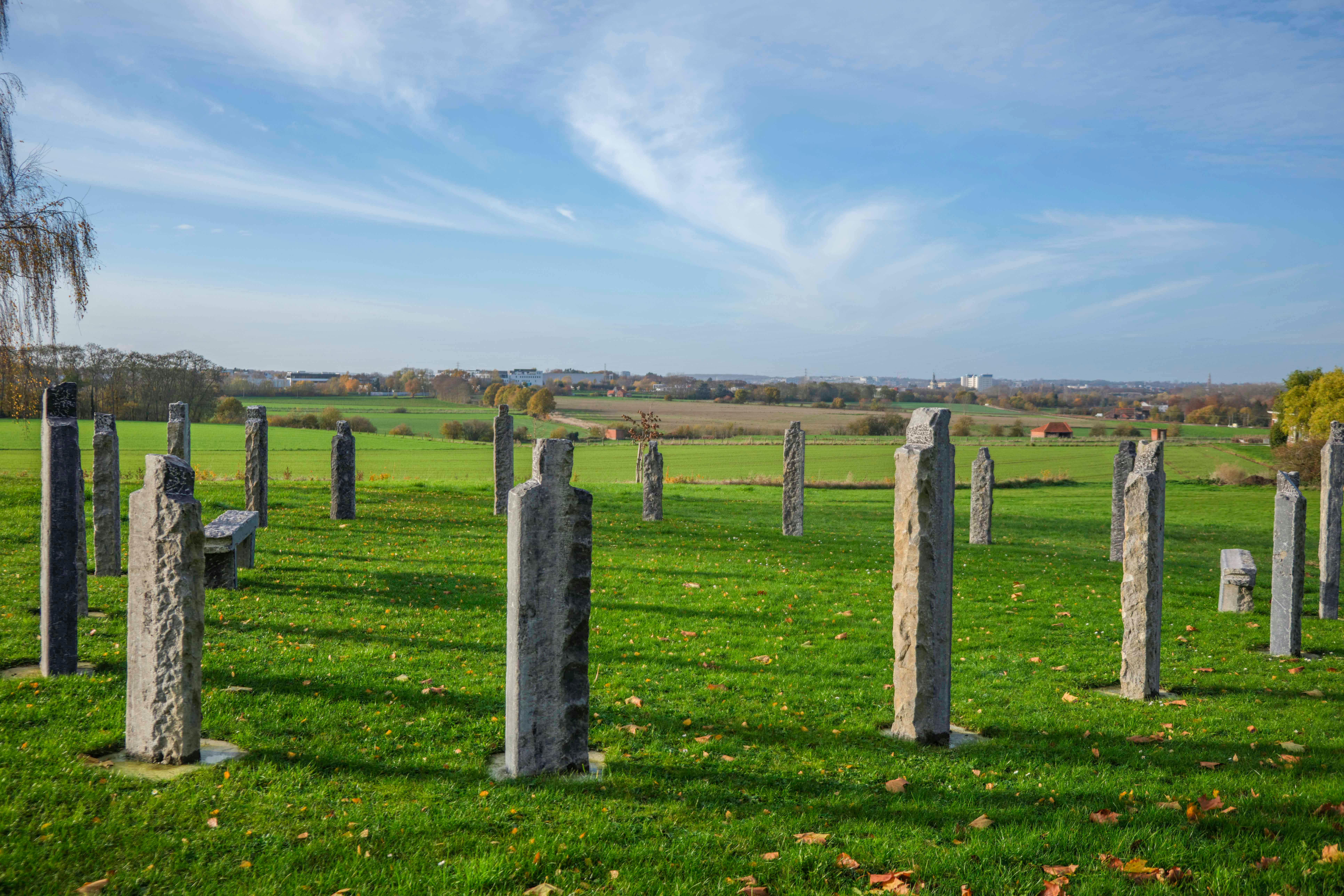 Stone Monuments in Bierbeek Belgium Countryside · Free Stock Photo