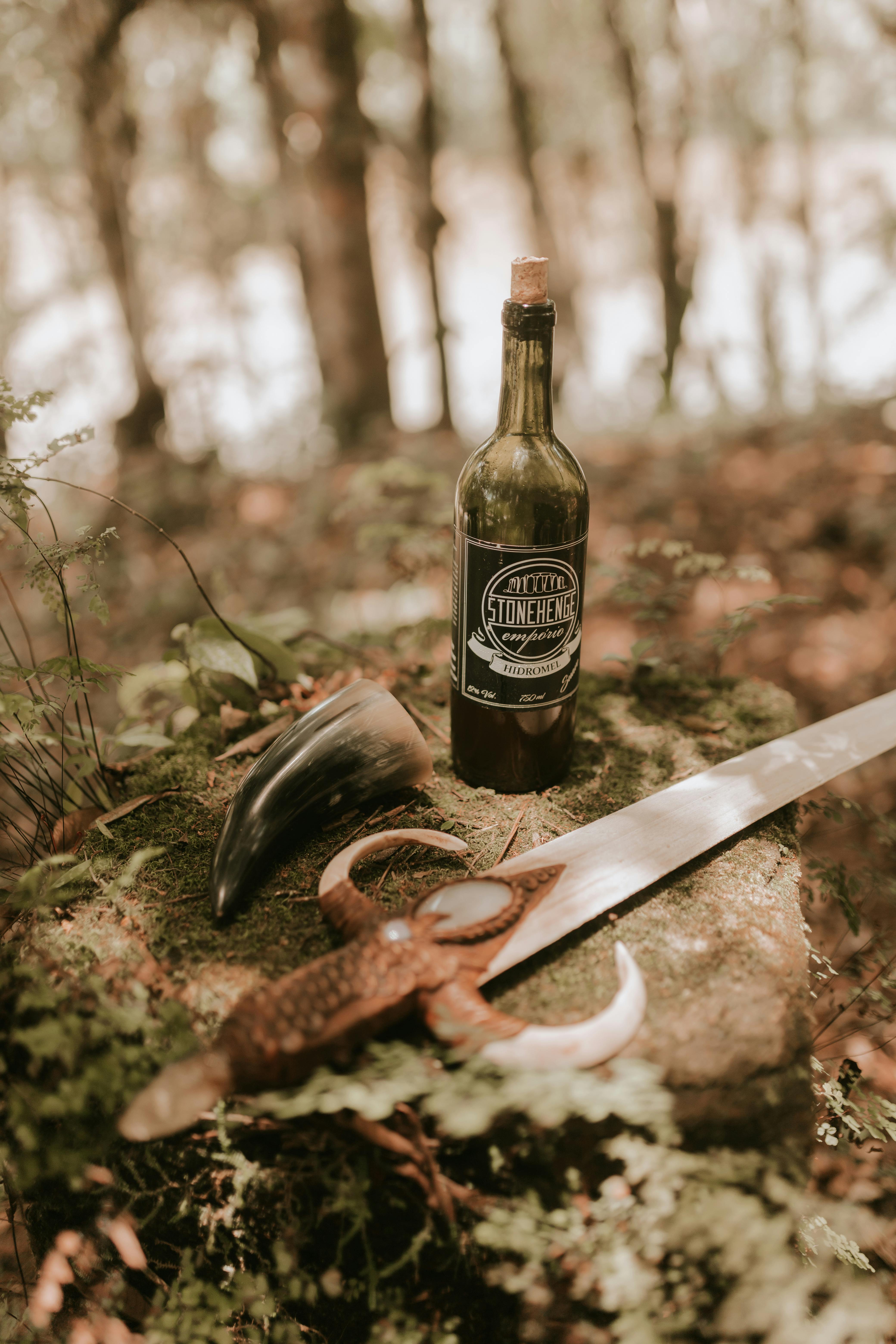 Rustic Medieval Still Life in Forest Setting · Free Stock Photo