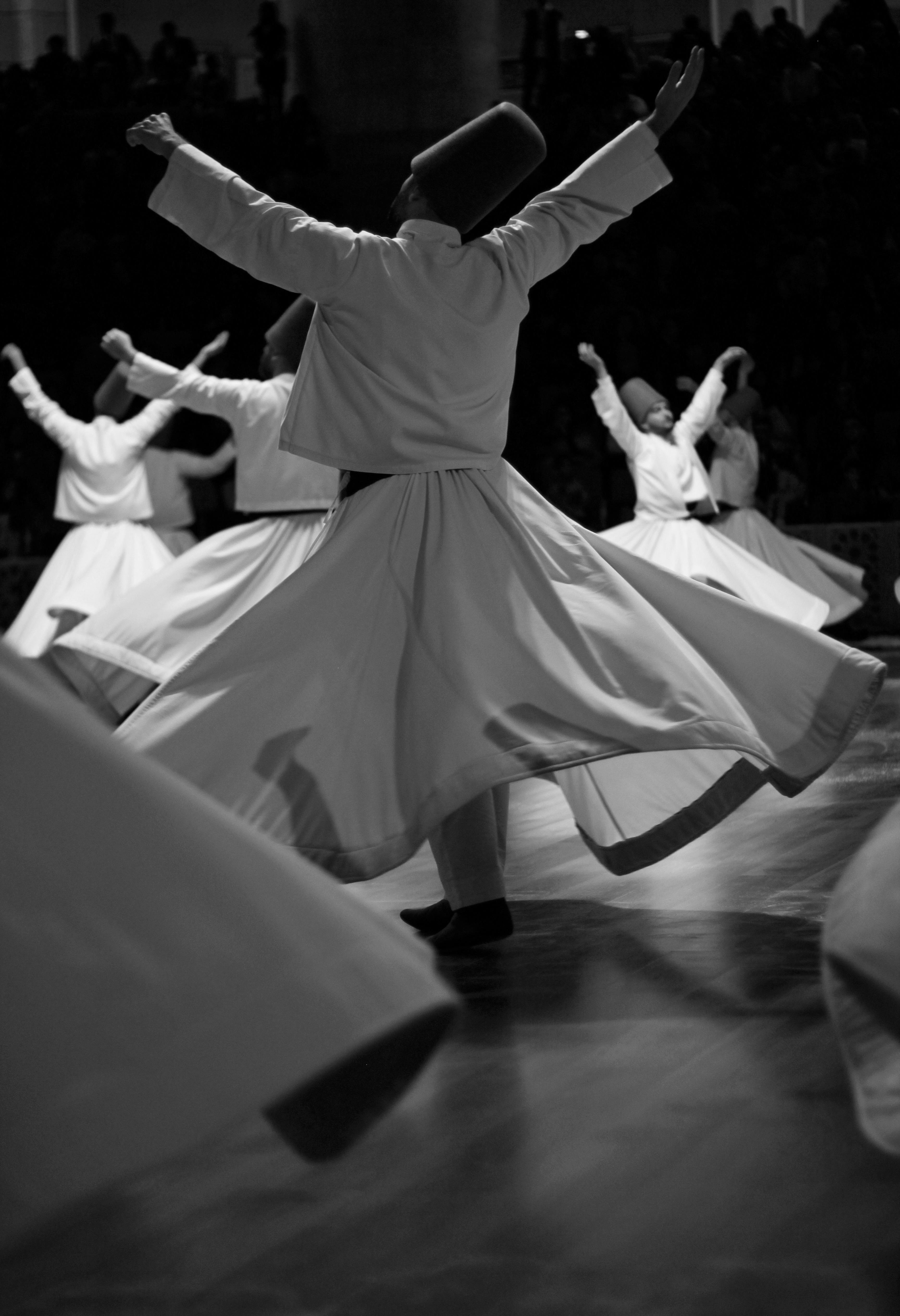 Whirling Dervishes Performing Sufi Dance Ritual · Free Stock Photo