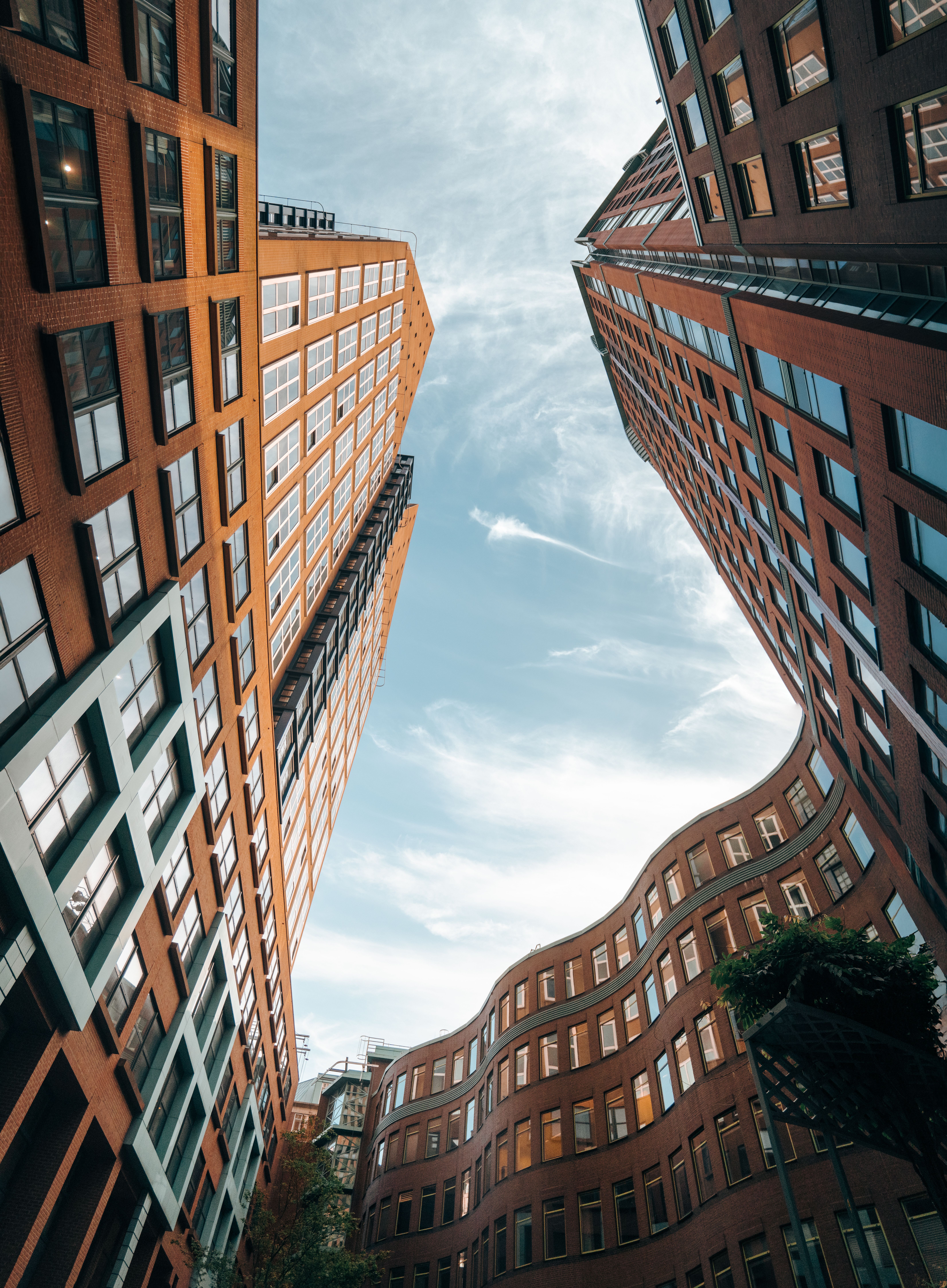 Modern Brick Architecture in Rotterdam · Free Stock Photo