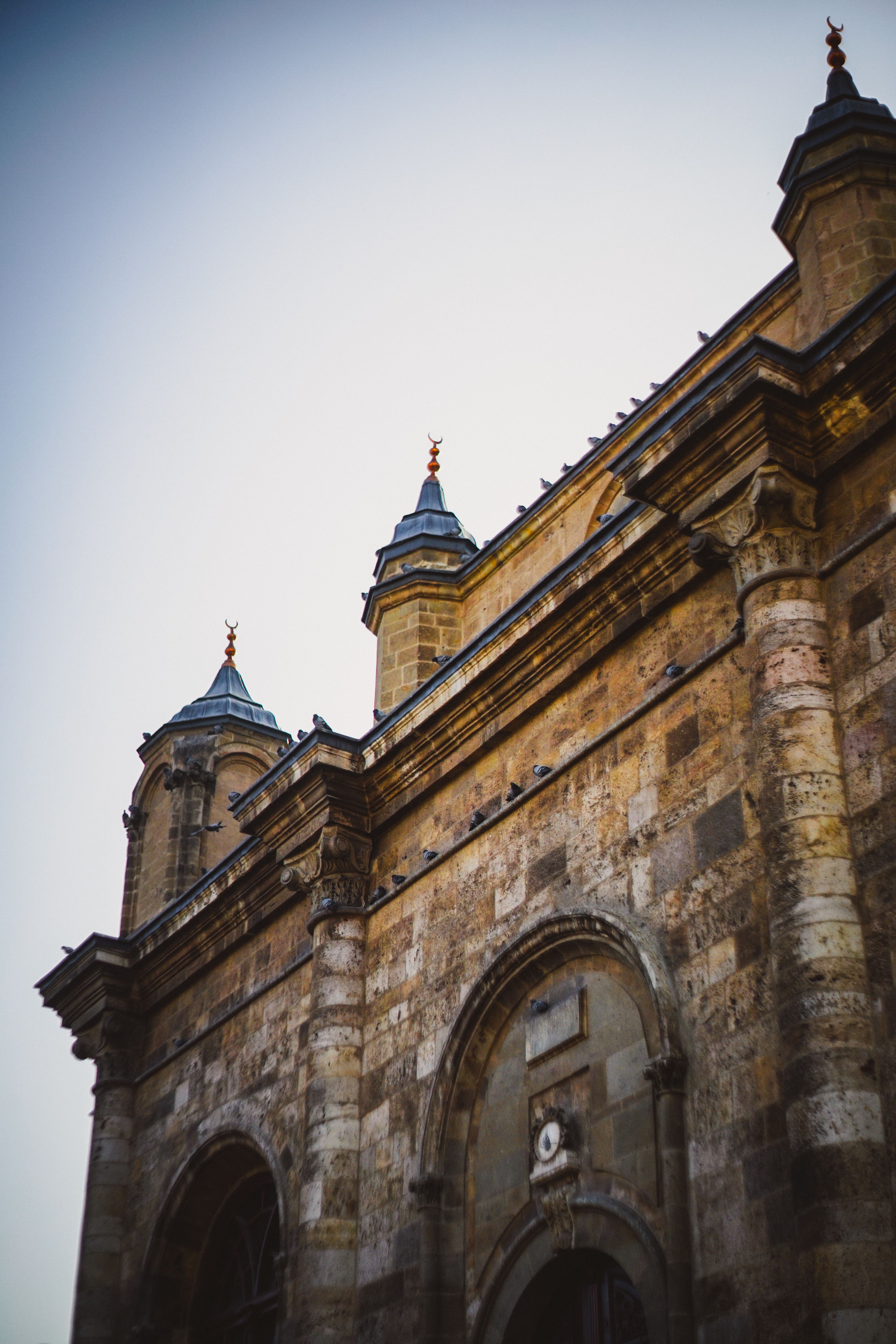 Historic Stone Architecture with Twin Spires · Free Stock Photo