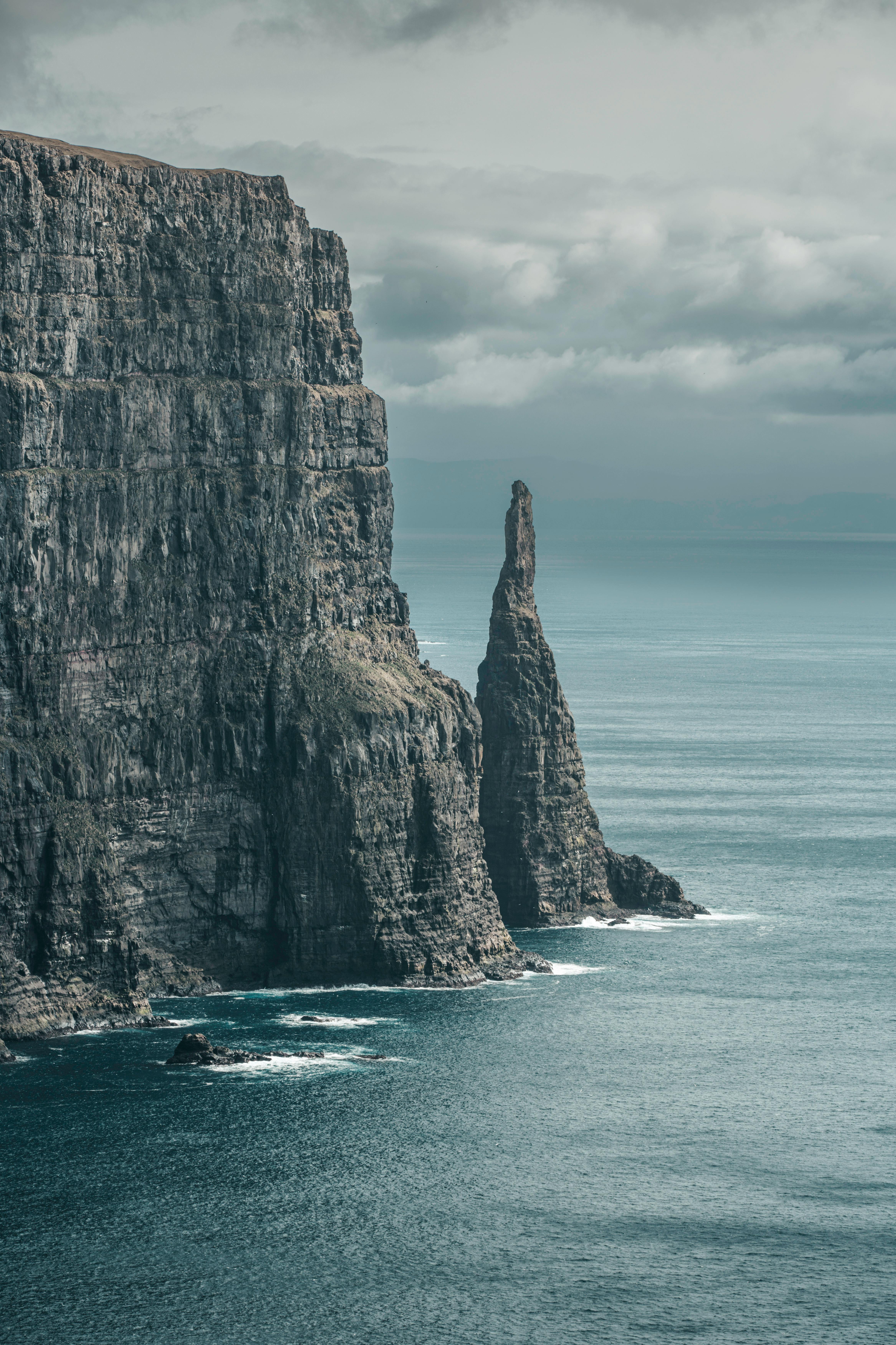 Majestic Sea Cliff Landscape with Dramatic Views · Free Stock Photo