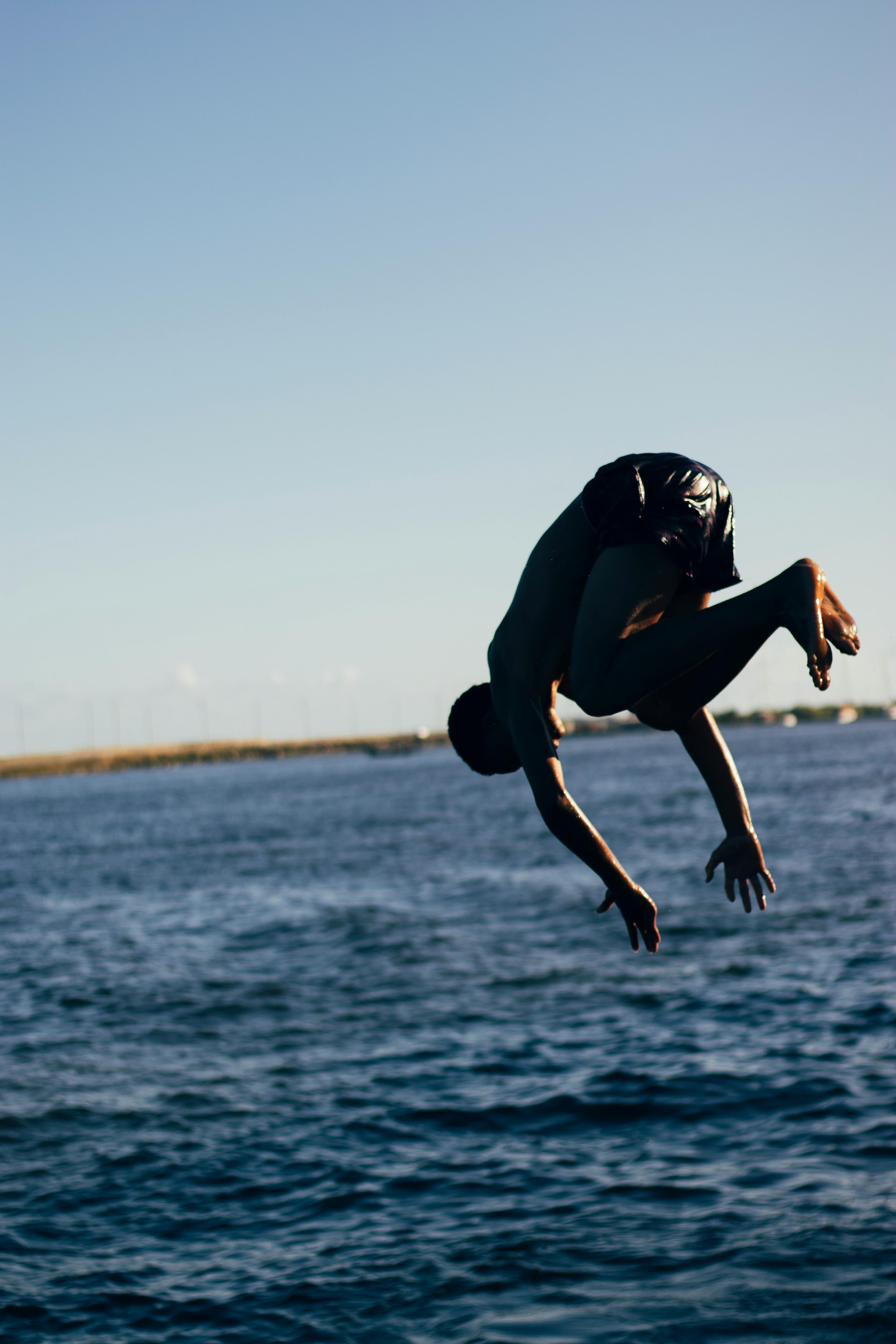 Jump On Sea Photos, Download The BEST Free Jump On Sea Stock Photos ...
