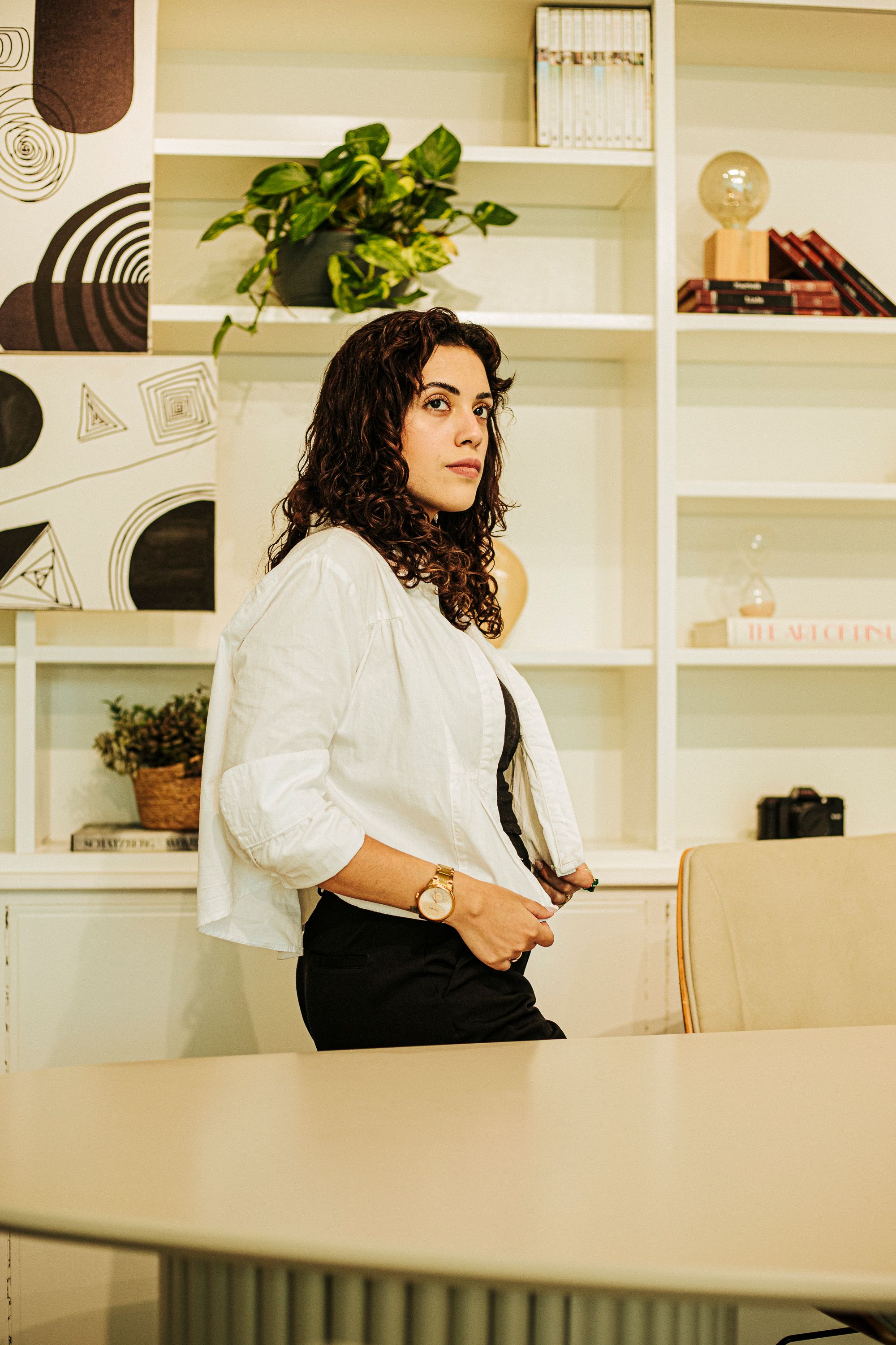 Professional Woman in Modern Office Setting · Free Stock Photo