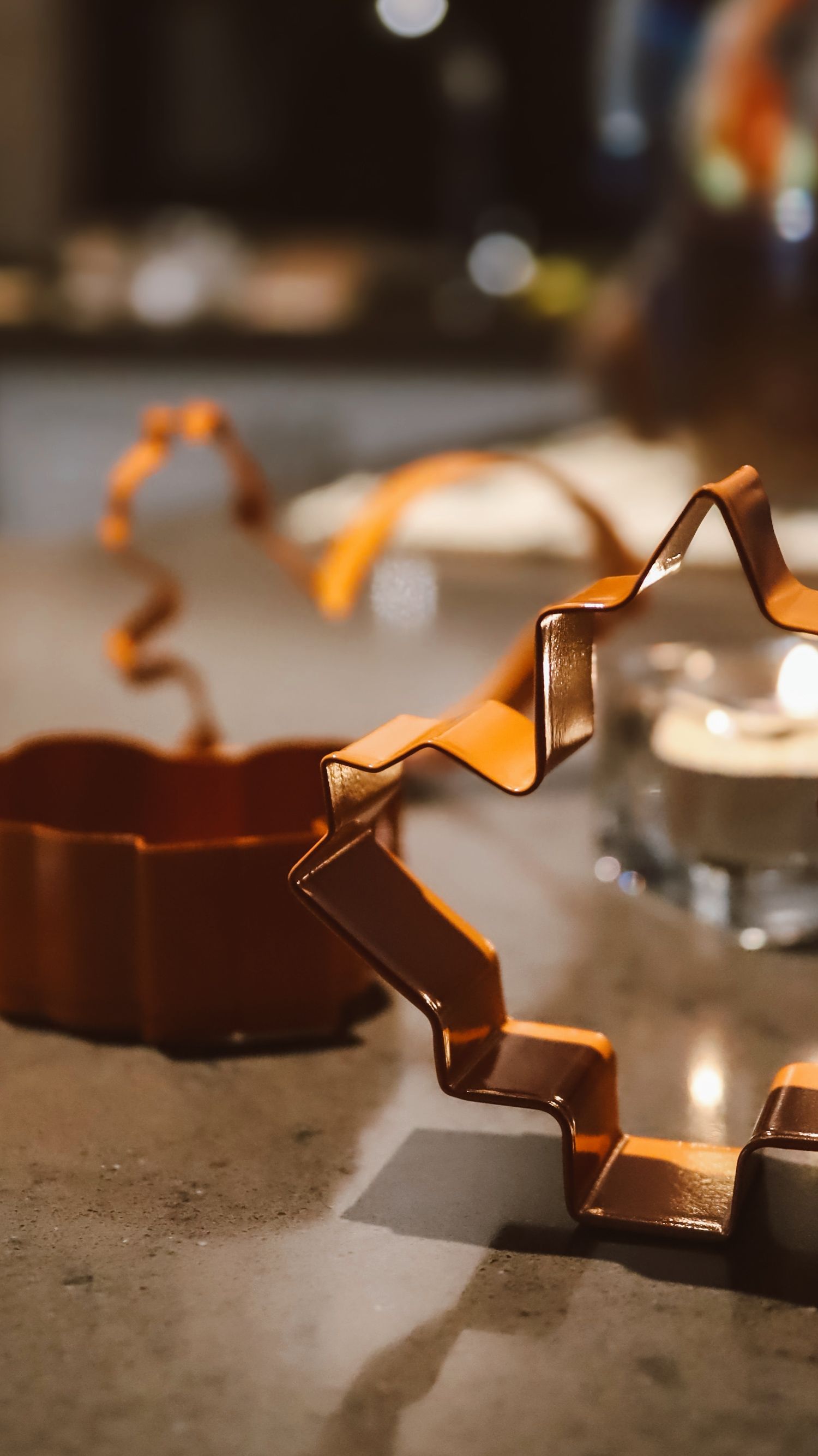 Artistic Cookie Cutters on Kitchen Counter · Free Stock Photo