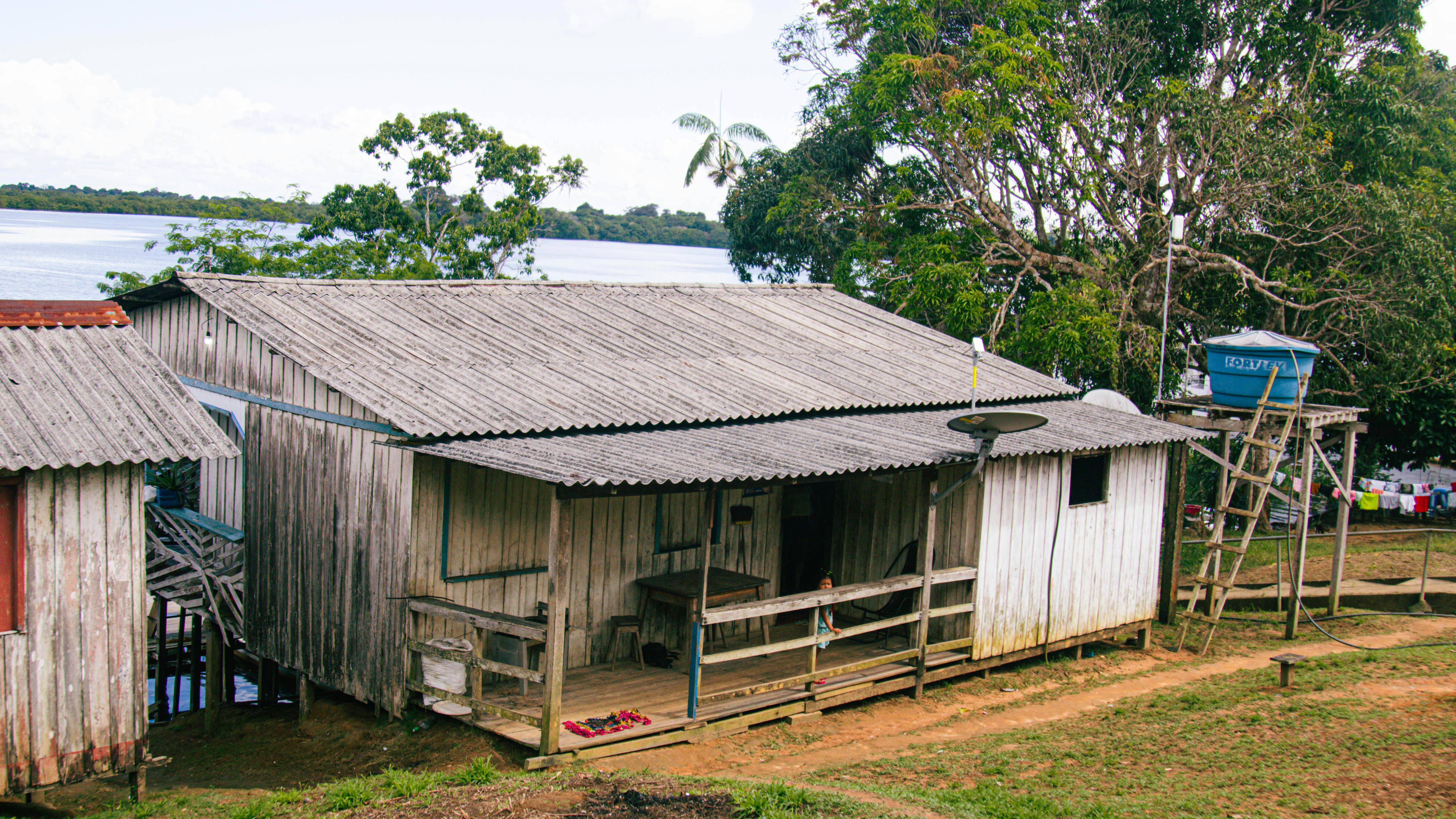 Rustic Riverside House in the Amazon · Free Stock Photo