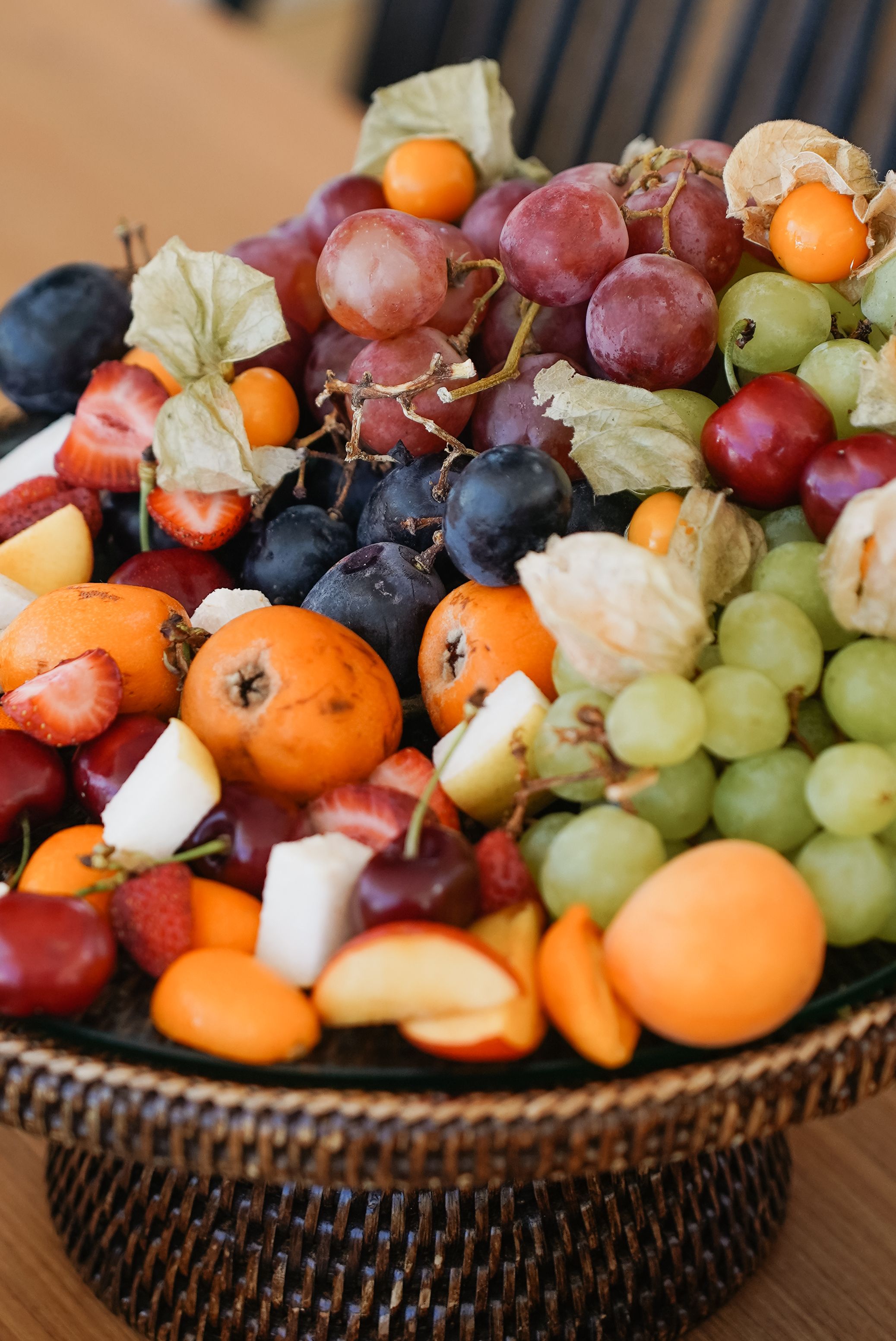 Vibrant Assorted Fruit Platter Close-up · Free Stock Photo