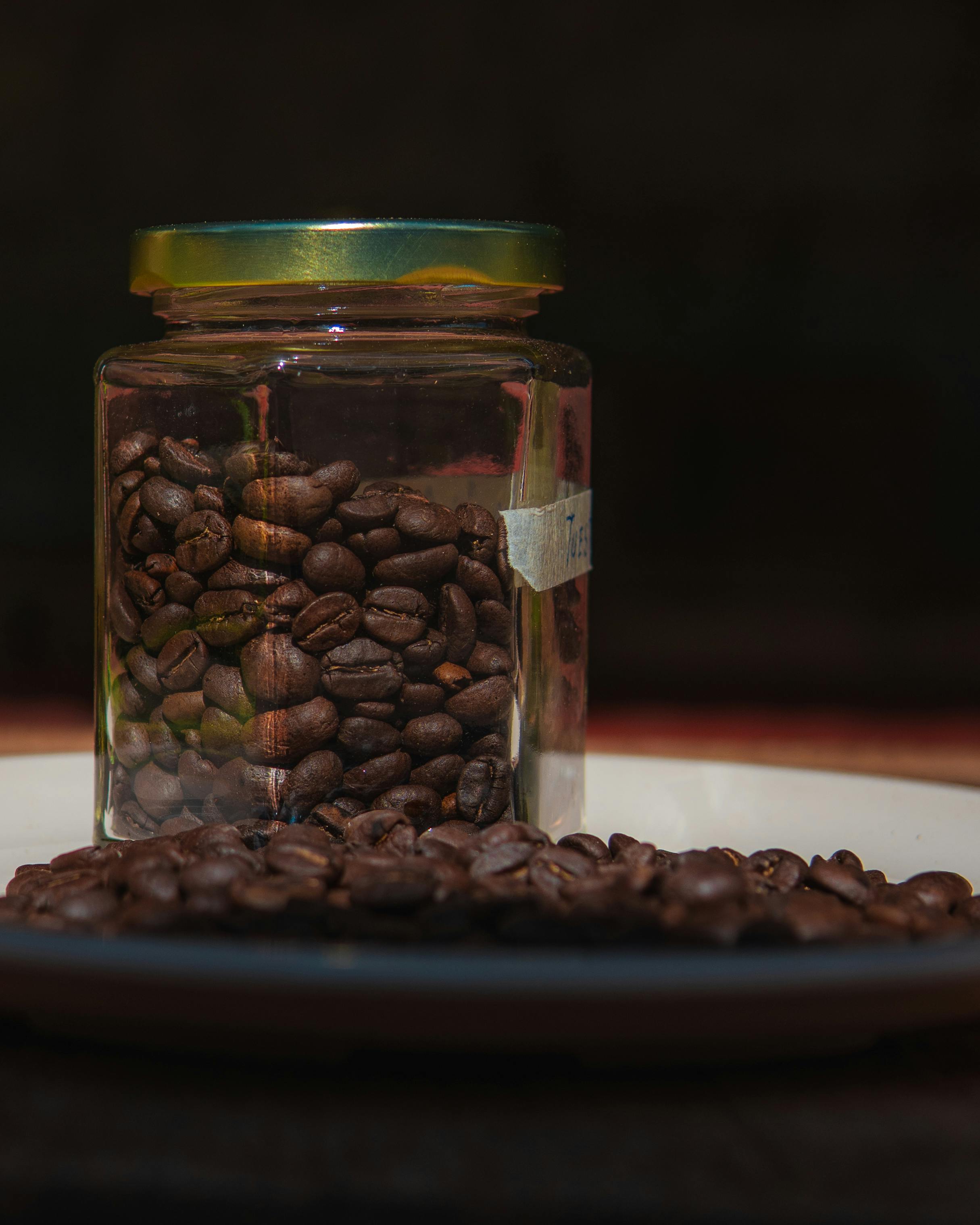 Jar of Organic Coffee Beans in Puebla, Mexico · Free Stock Photo