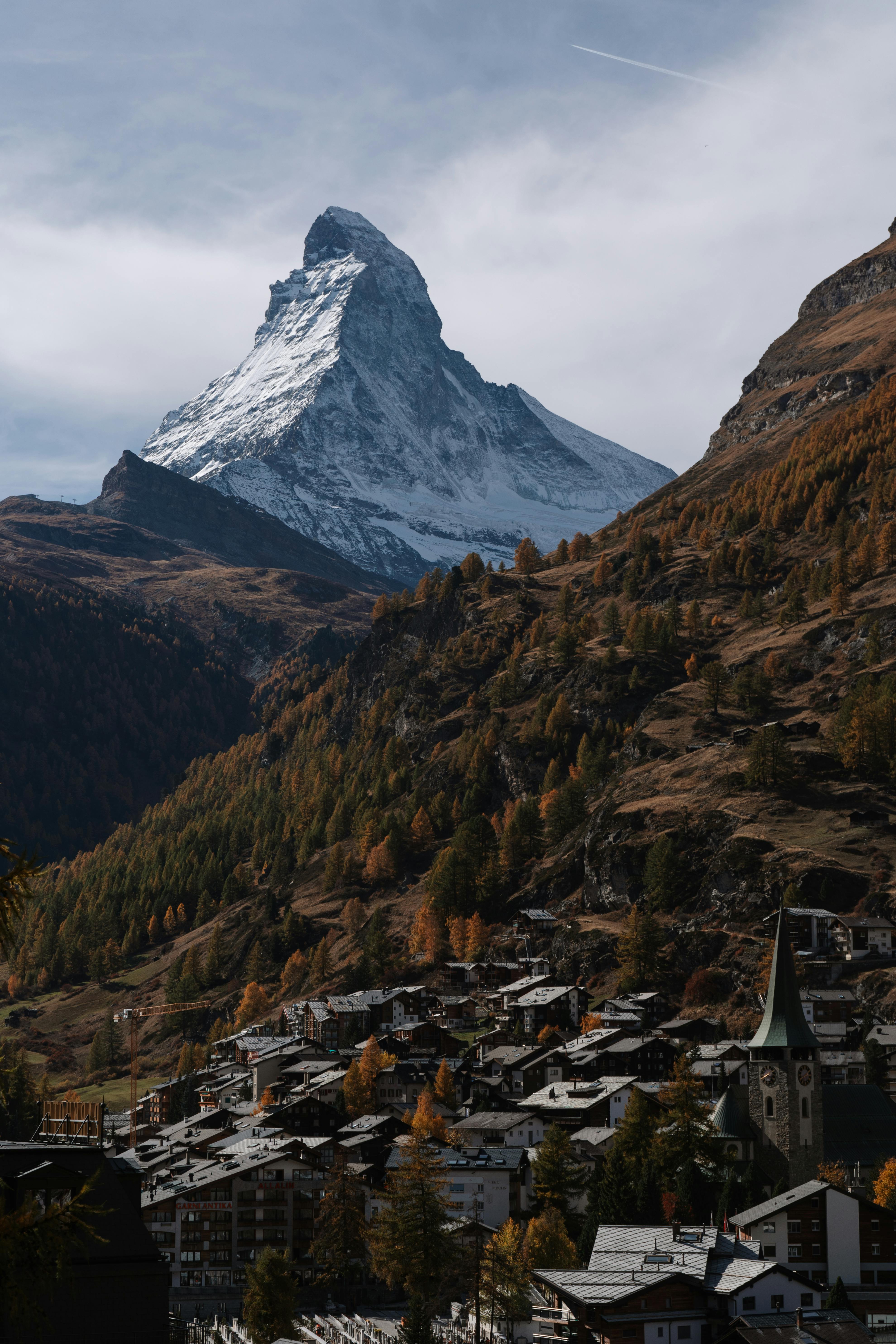 Breathtaking View of Matterhorn from Zermatt · Free Stock Photo
