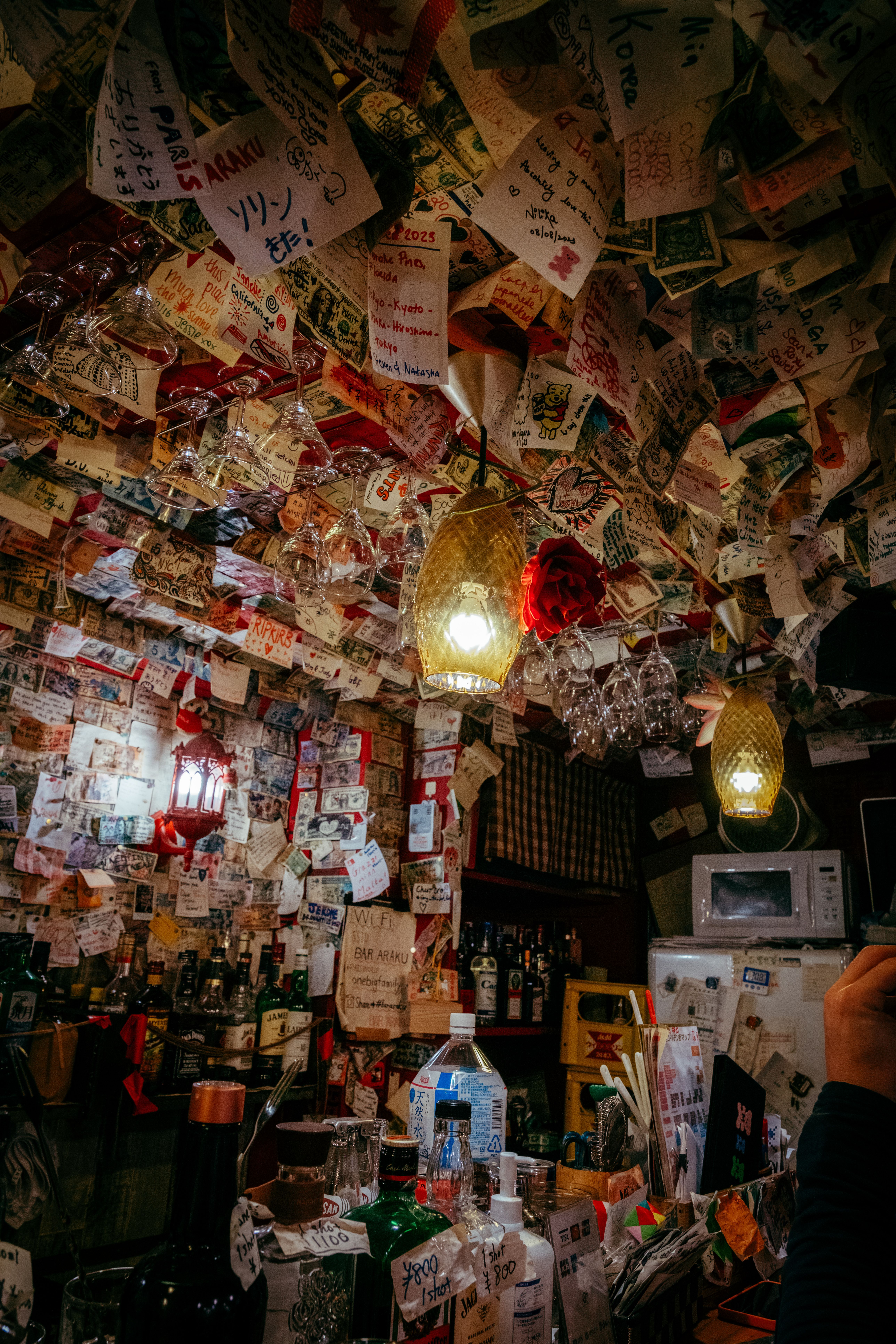 Eclectic Japanese Bar Interior with Unique Decor · Free Stock Photo