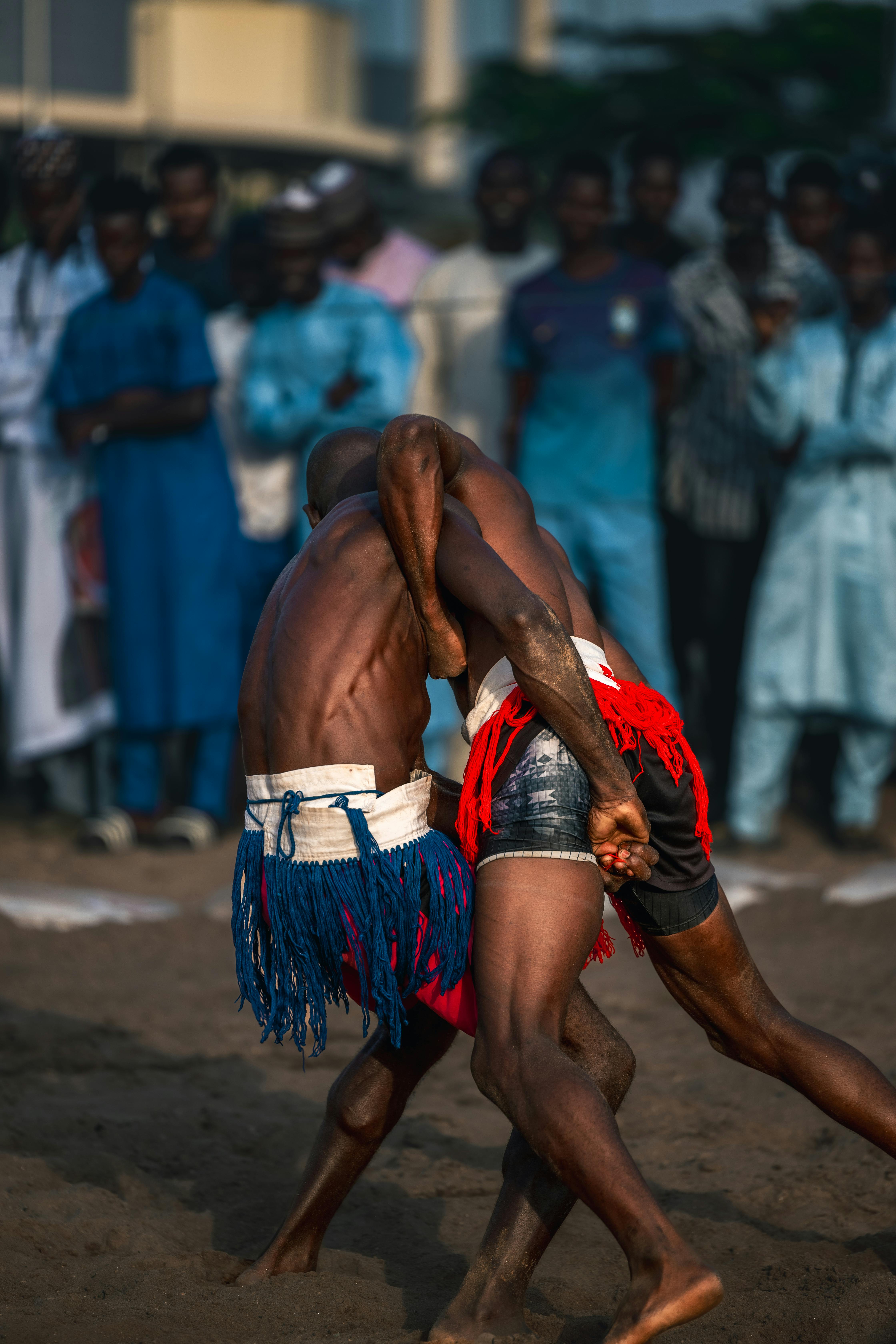 Traditional Wrestling Match in Nigeria · Free Stock Photo