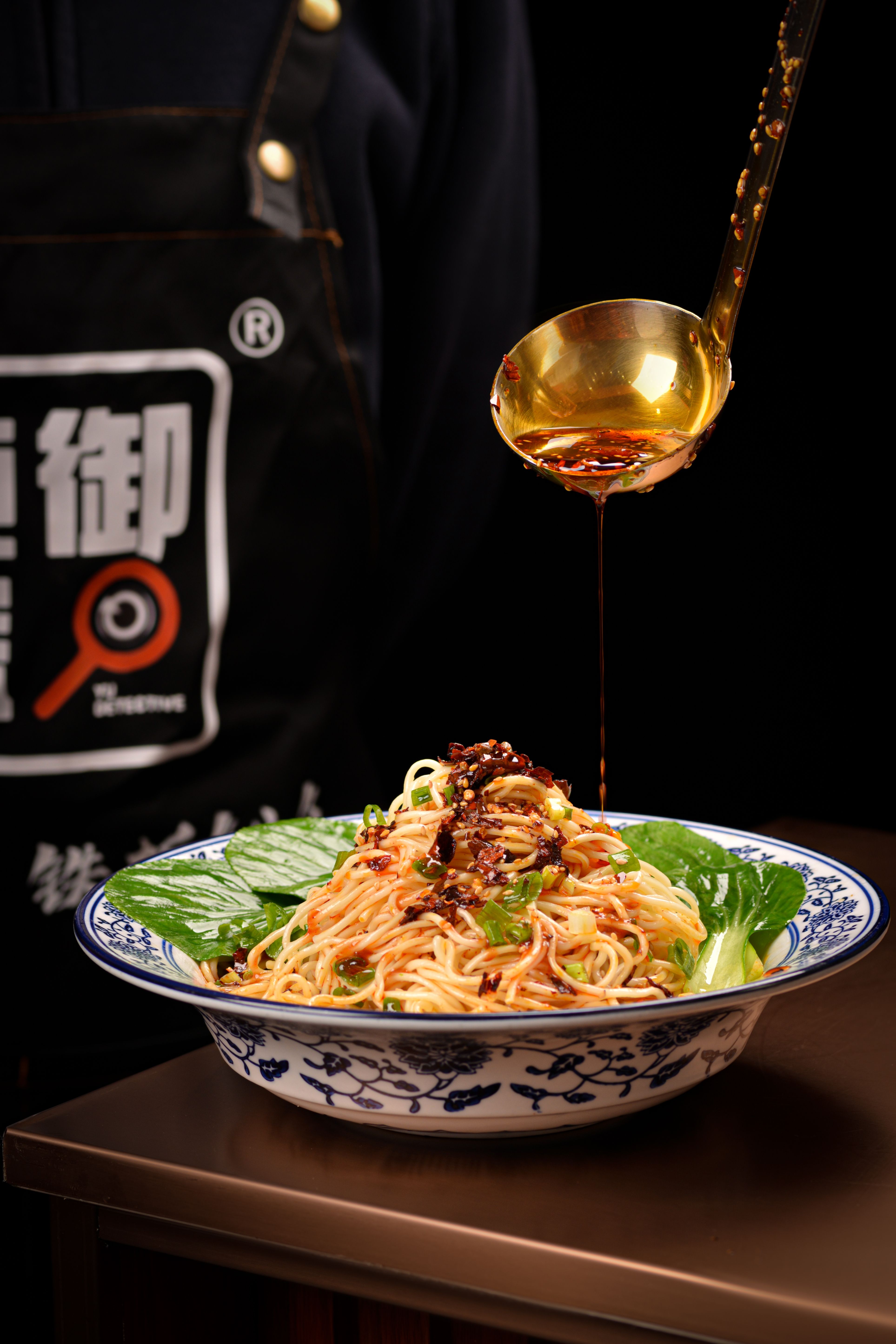 Traditional Asian Noodle Dish Served with Sauce · Free Stock Photo
